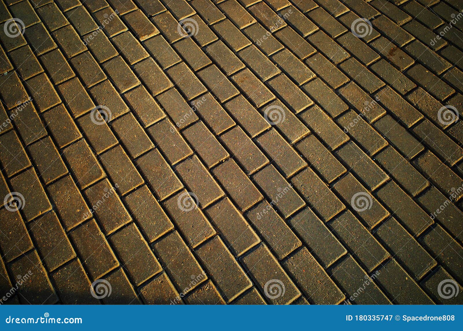 Diagonal Street Brick Pavement Texture Background Stock Image - Image ...