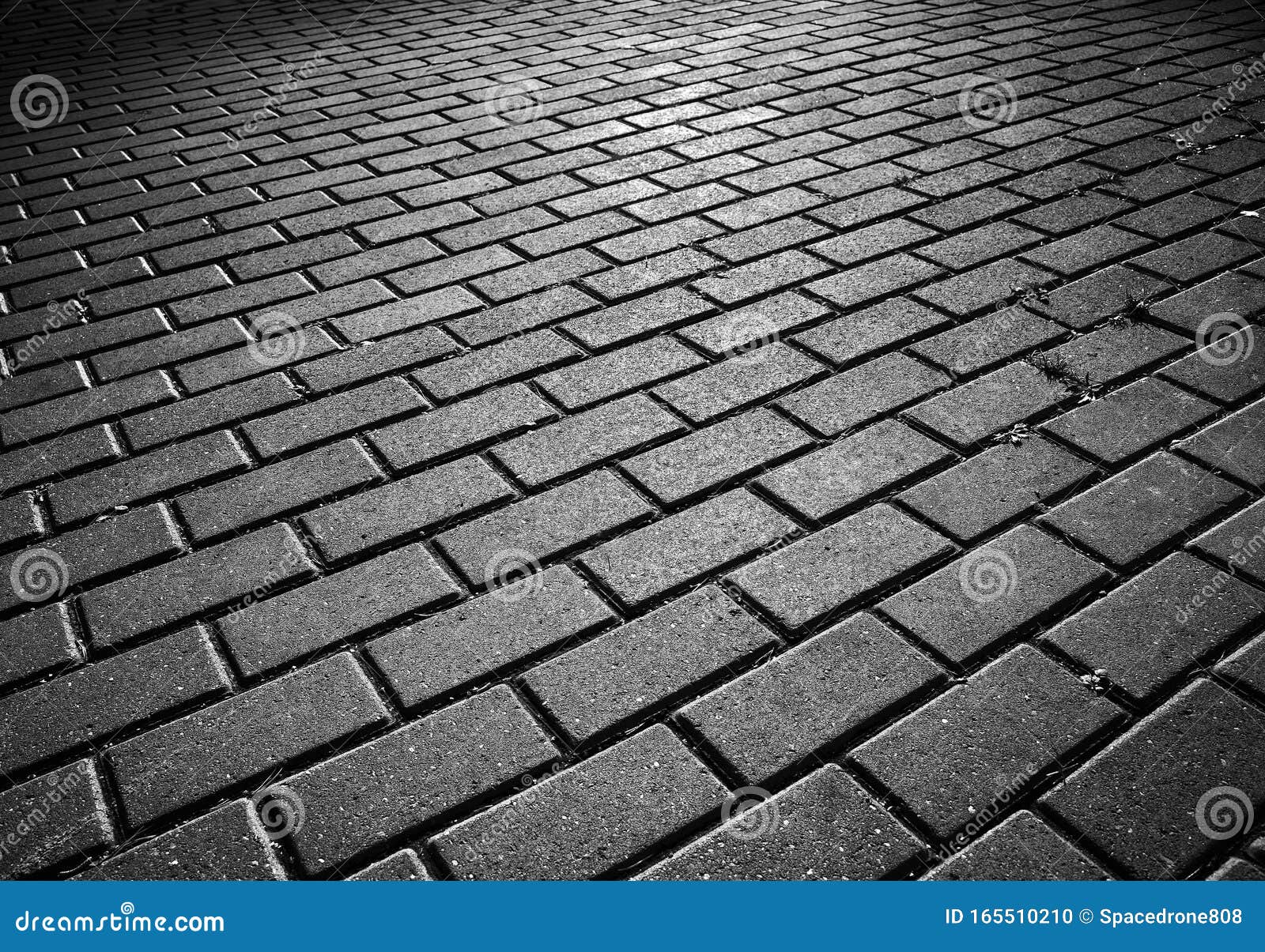 Diagonal Street Pavement Tiles Texture Background Stock Photo - Image ...
