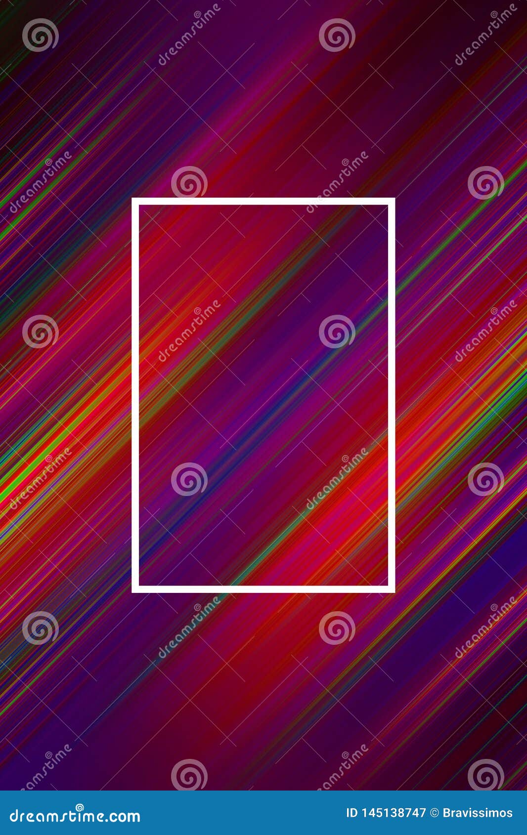 Diagonal Stripes Background with Frame. Lines Abstract Design Cover ...