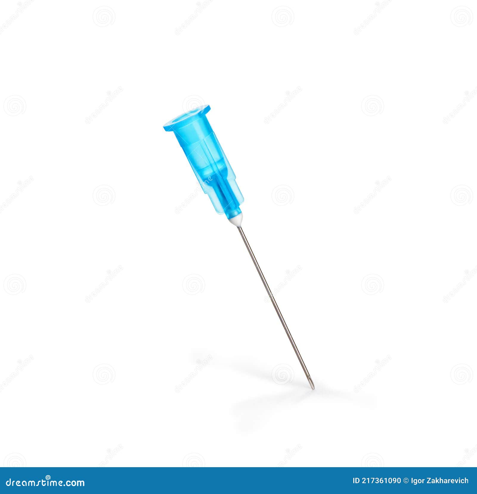 Medical Needle on White Background Stock Photo - Image of syringe ...