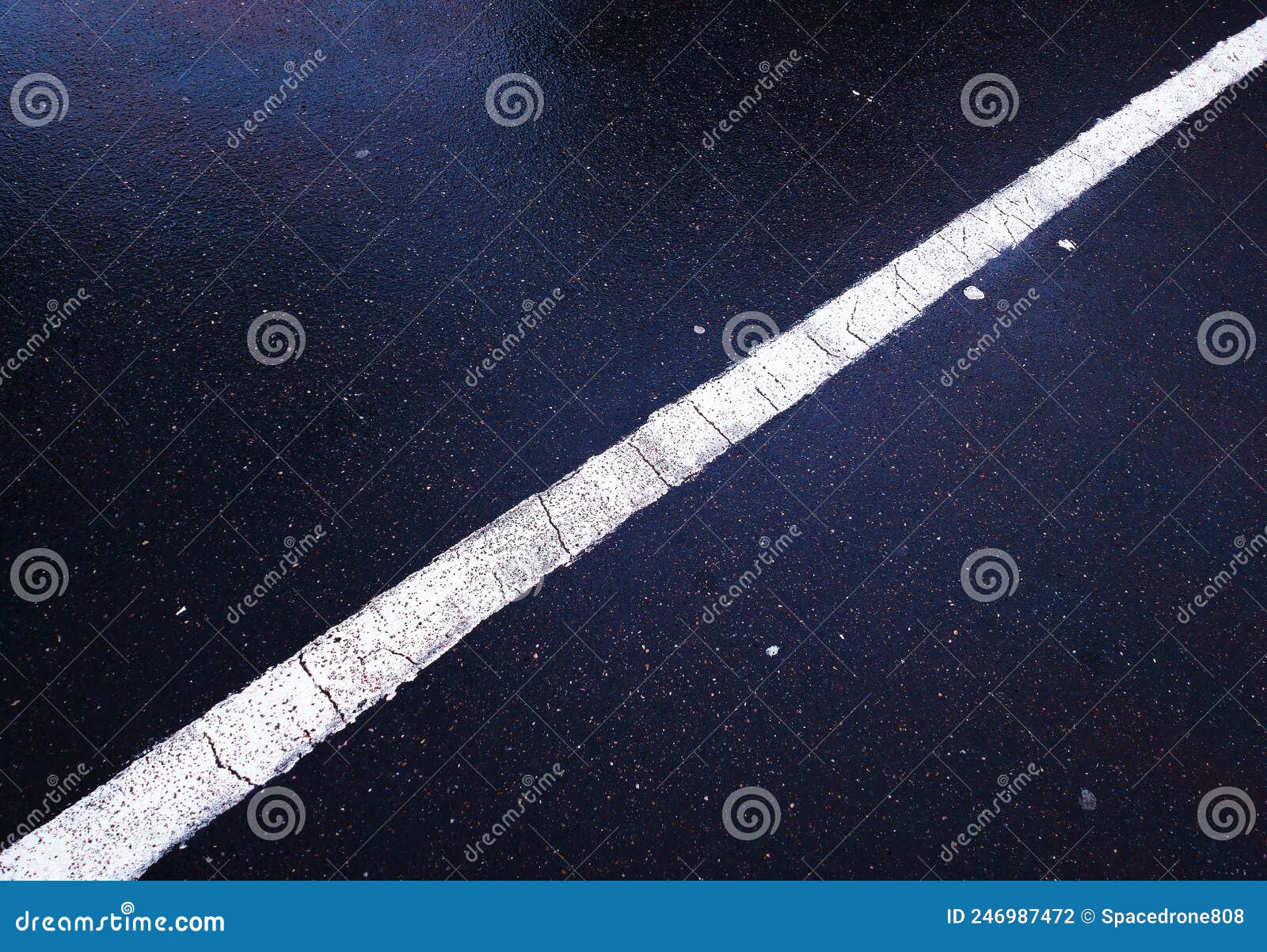 Diagonal Traffic Marking Line Background Stock Photo - Image of road ...