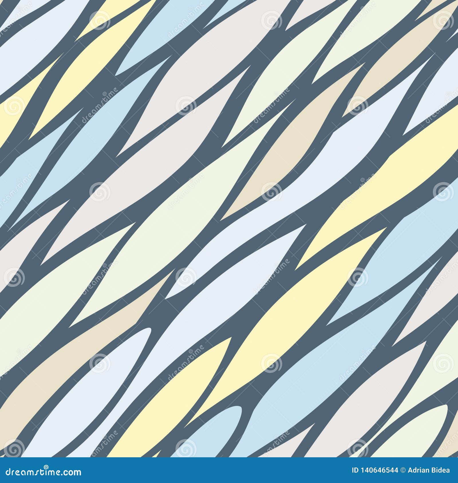 Asymmetry Streak Seamless Pattern. Stock Illustration - Illustration of ...