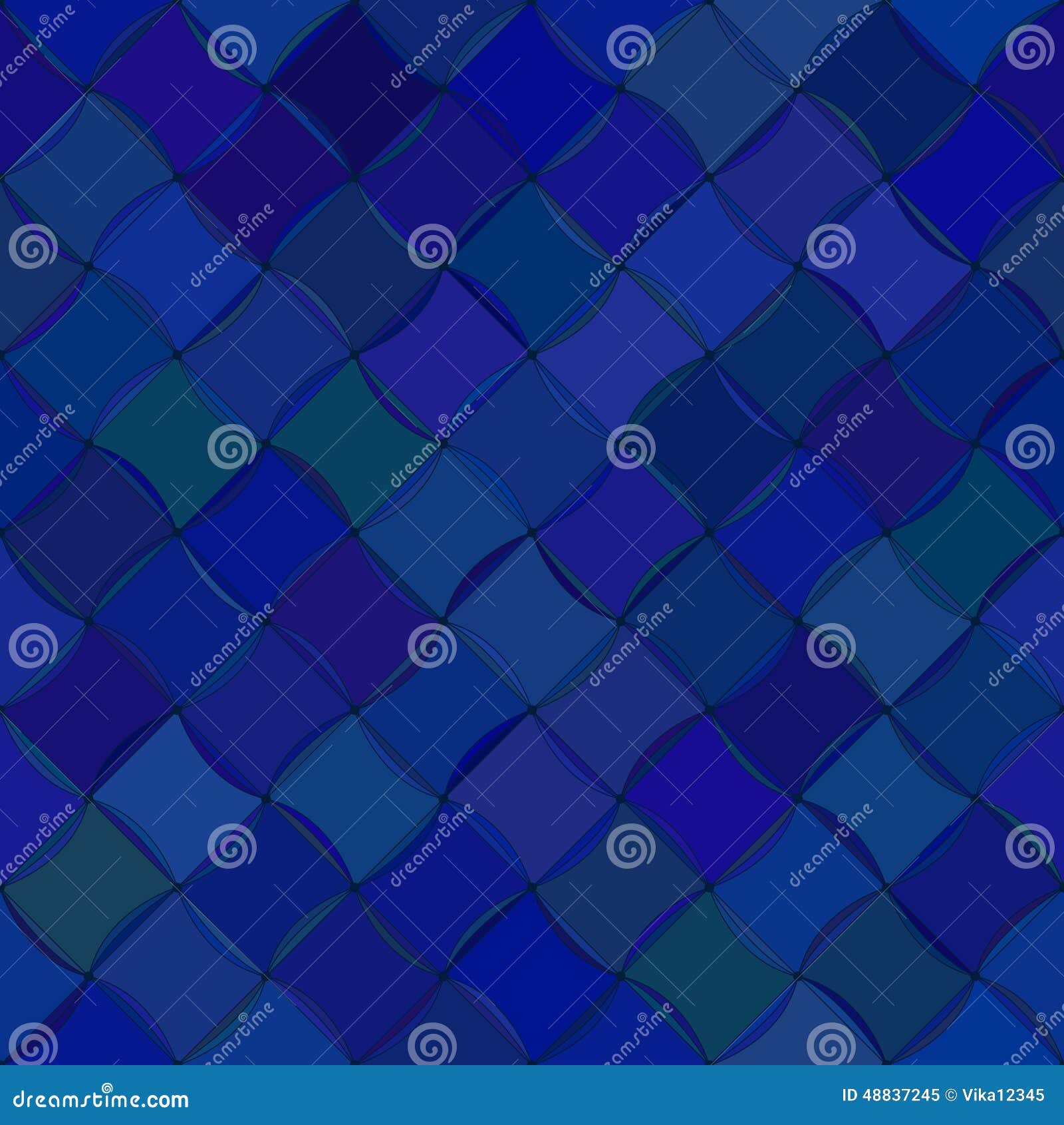 Diagonal Wavy Tile Seamless Pattern Stock Vector - Illustration of ...