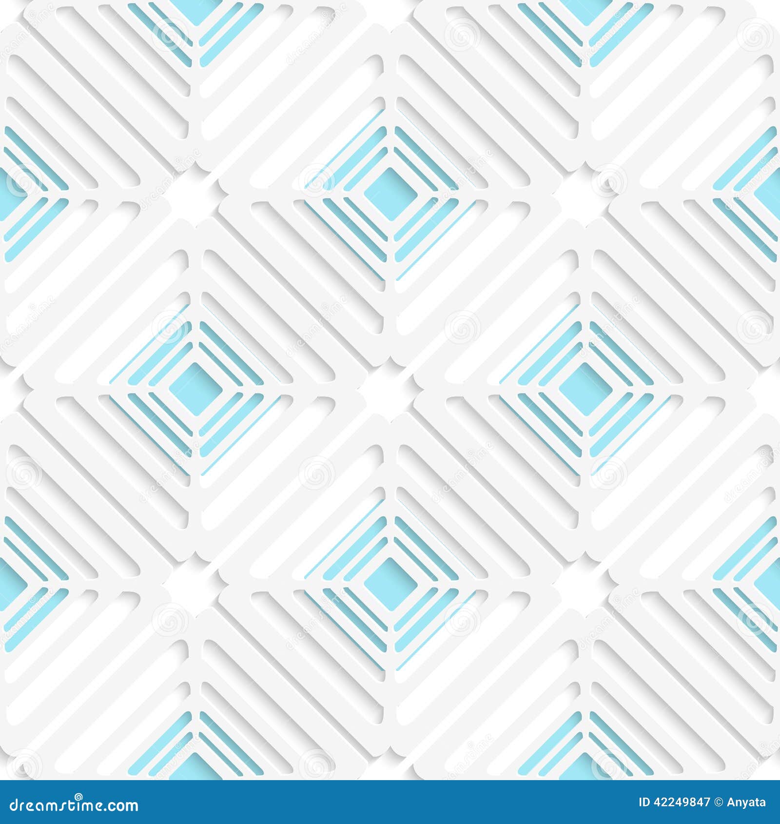 Diagonal White Brick Wall Texture With A Perspective Is Isolated On ...