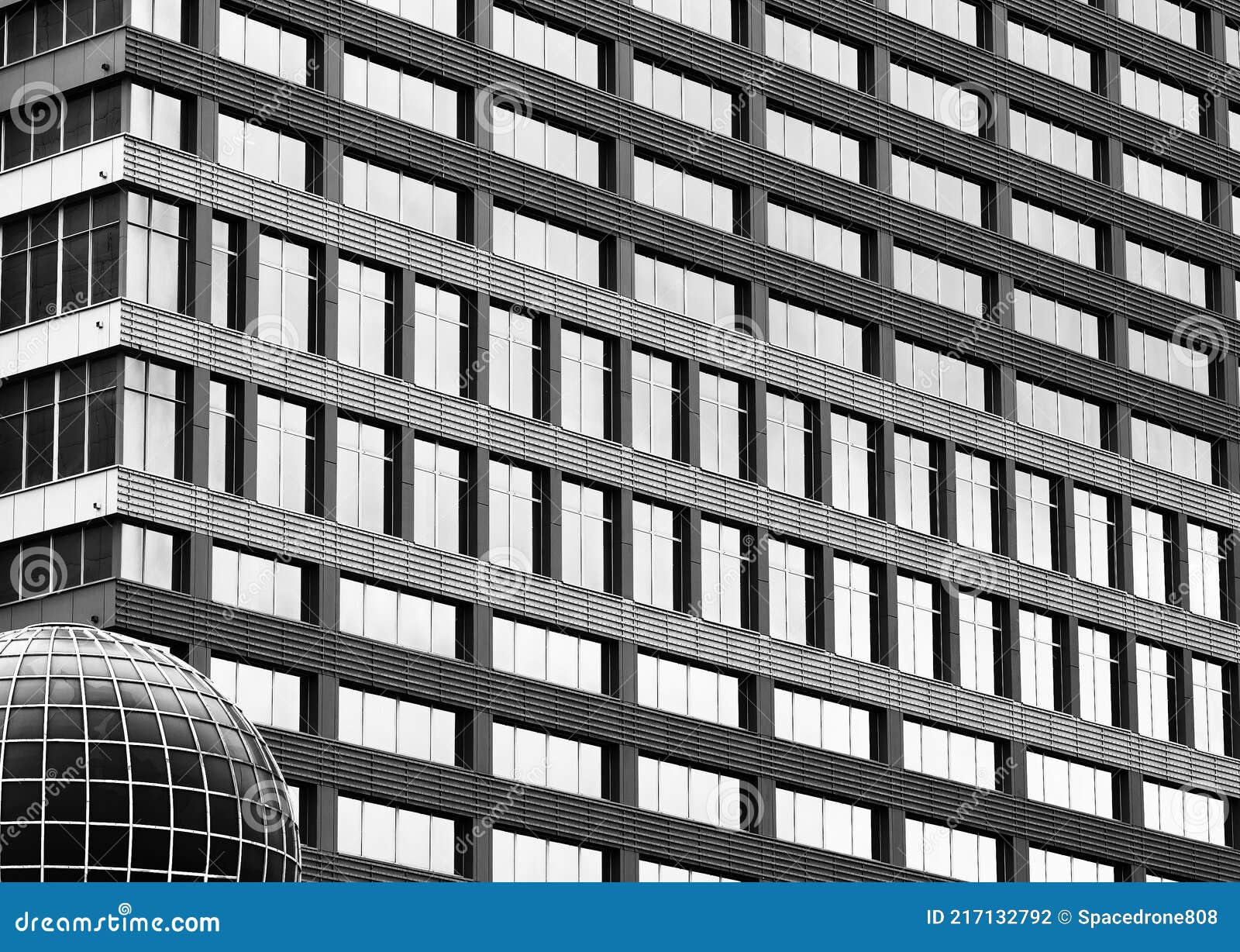 Diagonal Windows of Modern Building Architecture Stock Photo - Image of ...