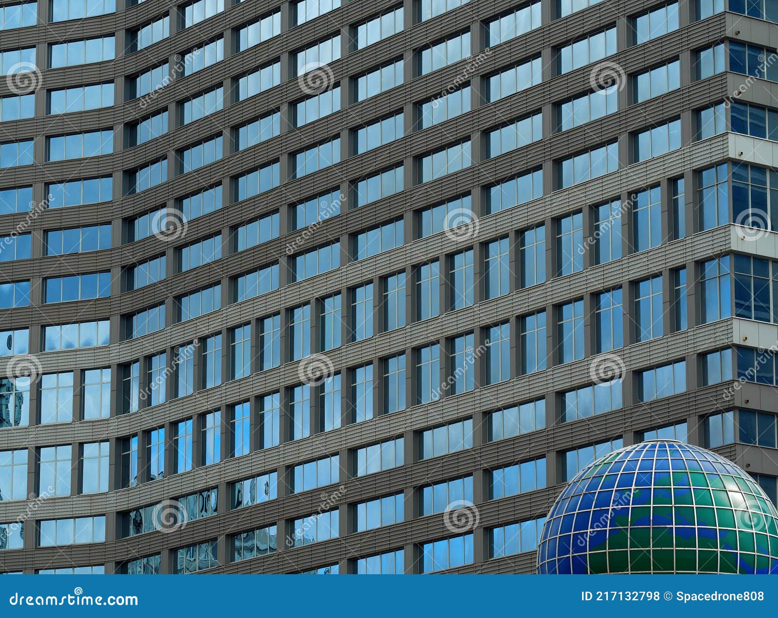 Diagonal Windows of Modern Building Architecture Stock Photo - Image of ...