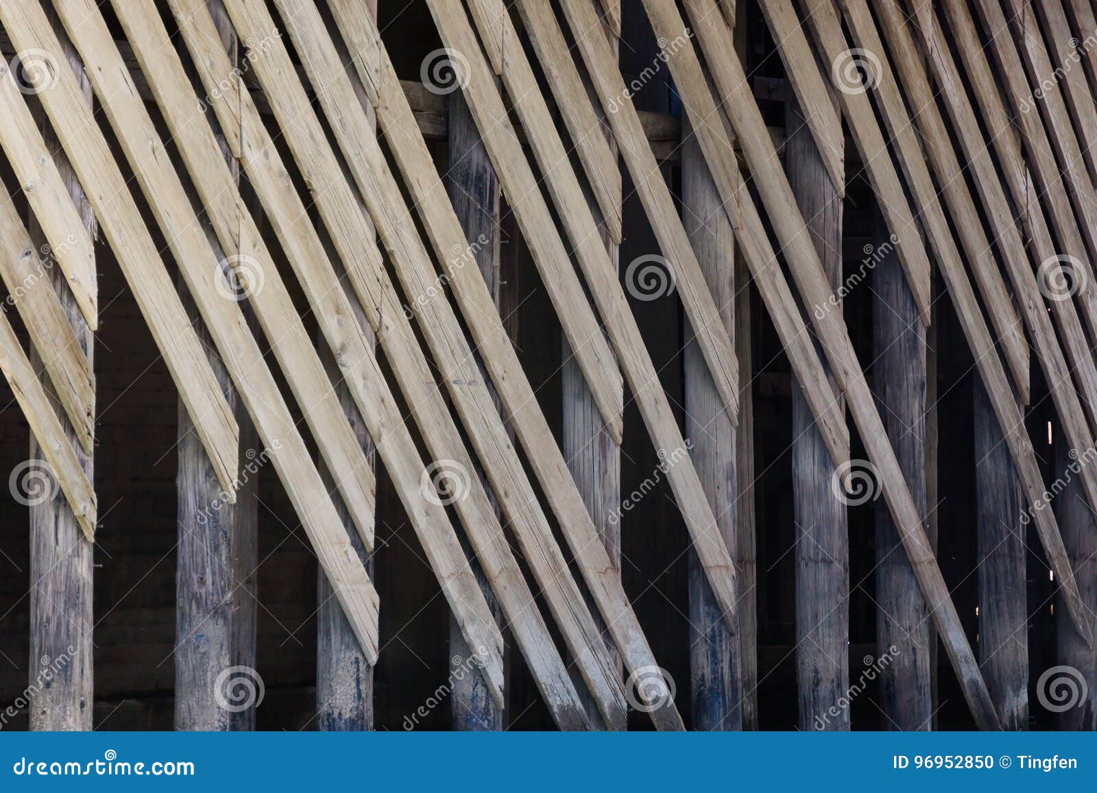 Diagonal Wood Plank Pattern Stock Photo - Image of line, lines: 96952850
