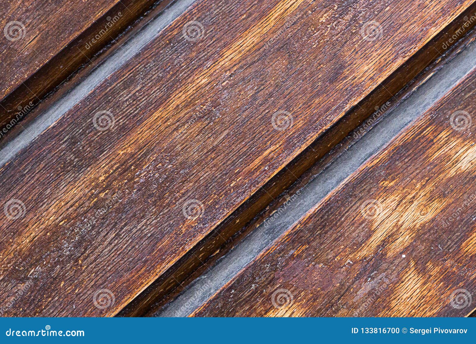 Diagonal Wooden Panel Diagonal Wide Panel Dark Brown Rustic Base Ribbed ...