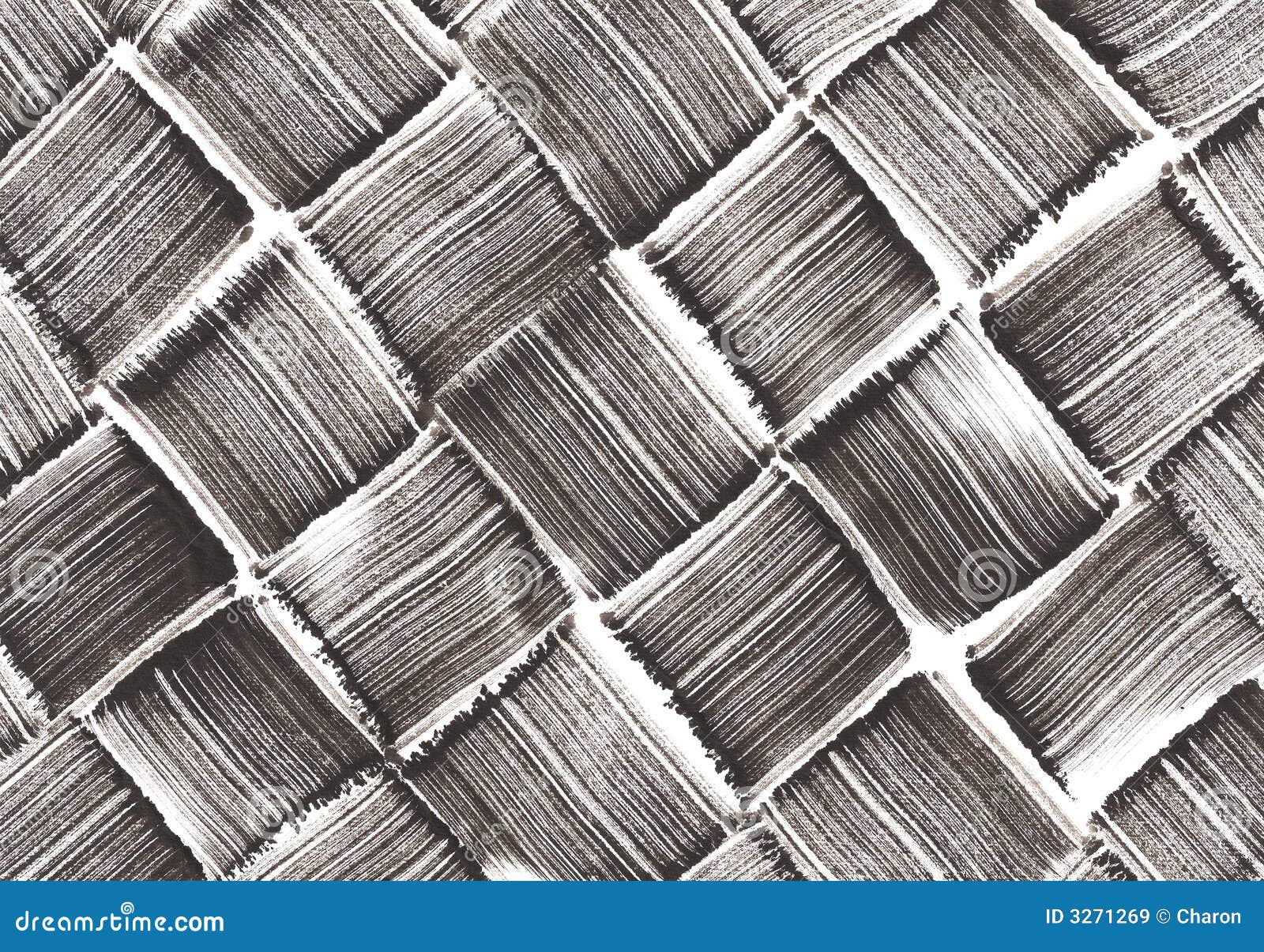 Diagonal Woven Pattern Hand Painted Stock Image - Image of graphic ...