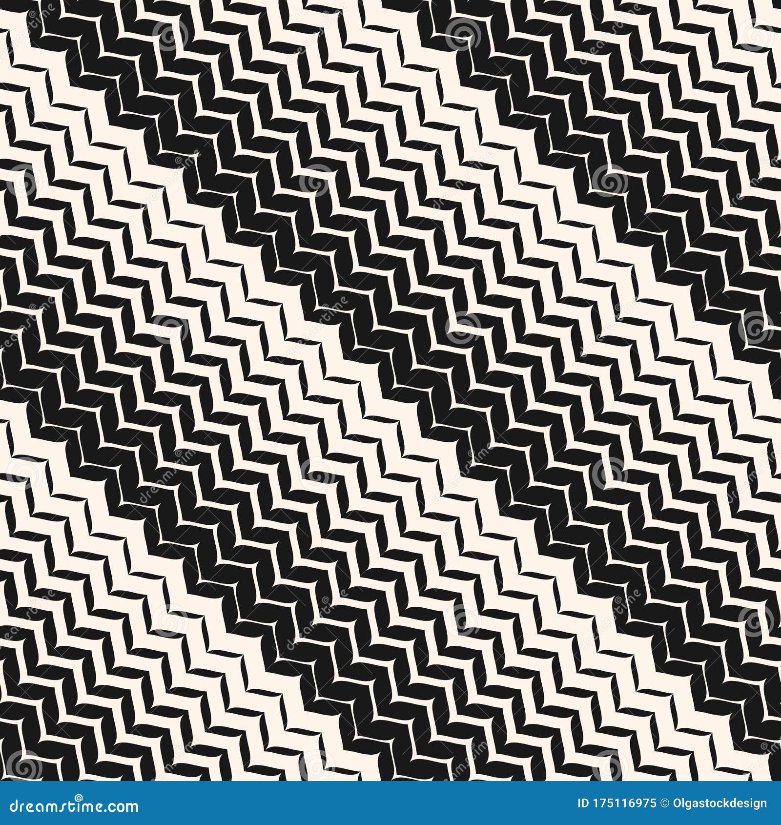Diagonal Zigzag Lines Seamless Pattern. Vector Halftone Transition ... Diagonal Zigzag Lines Seamless Pattern. Vector Halftone Transition ...