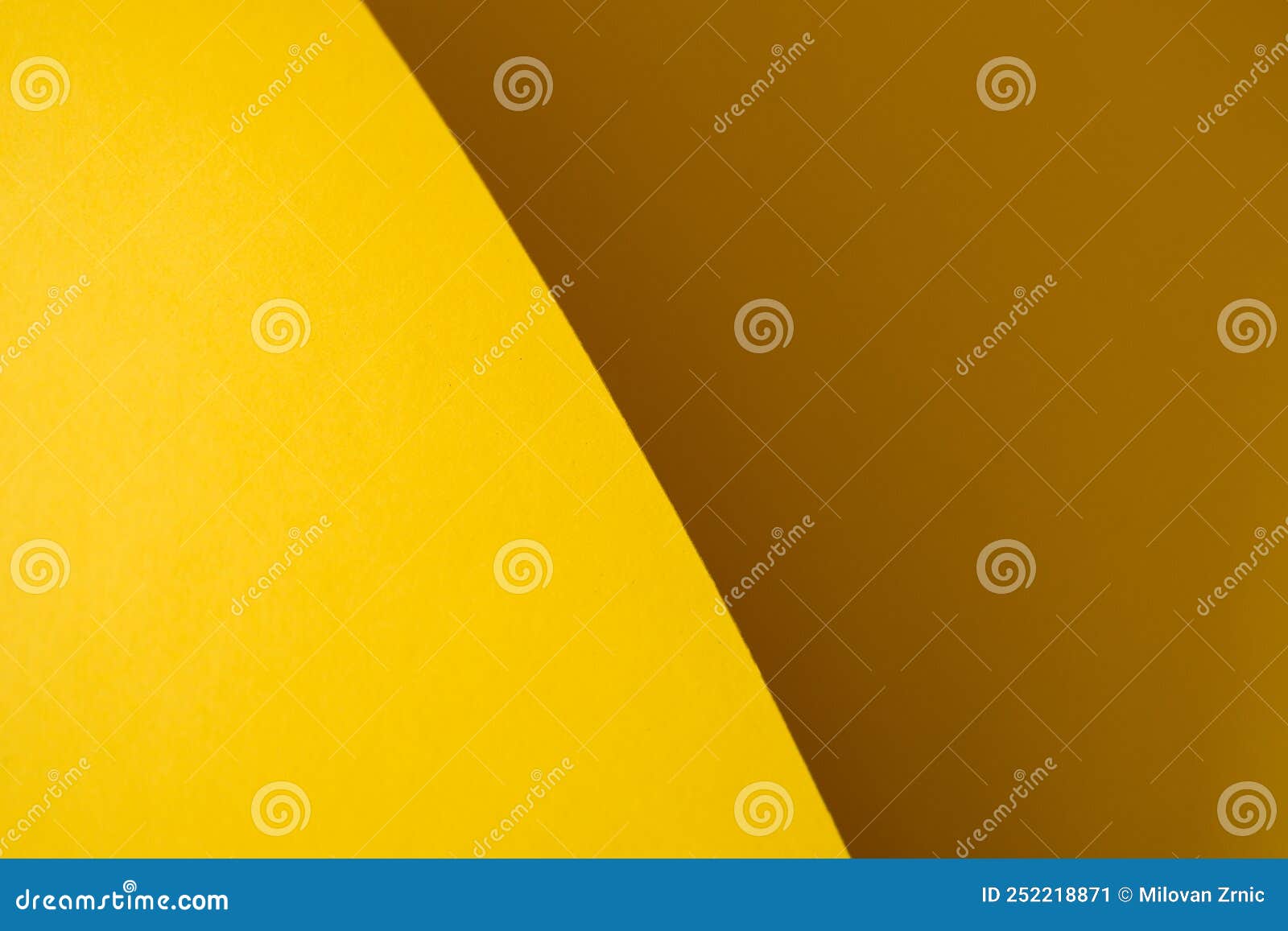 Diagonally Divided 3d Yellow Abstract Background Stock Illustration ...