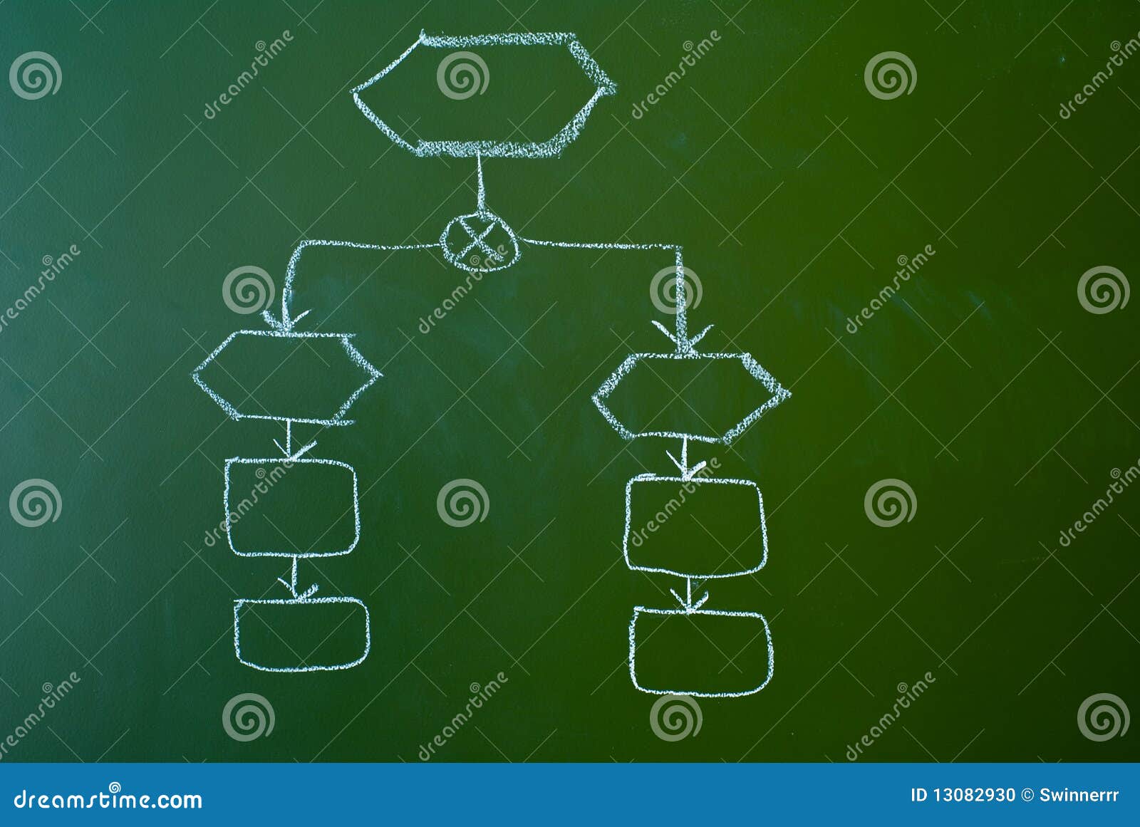 Diagram stock photo. Image of blackboard, blank, diagram - 13082930