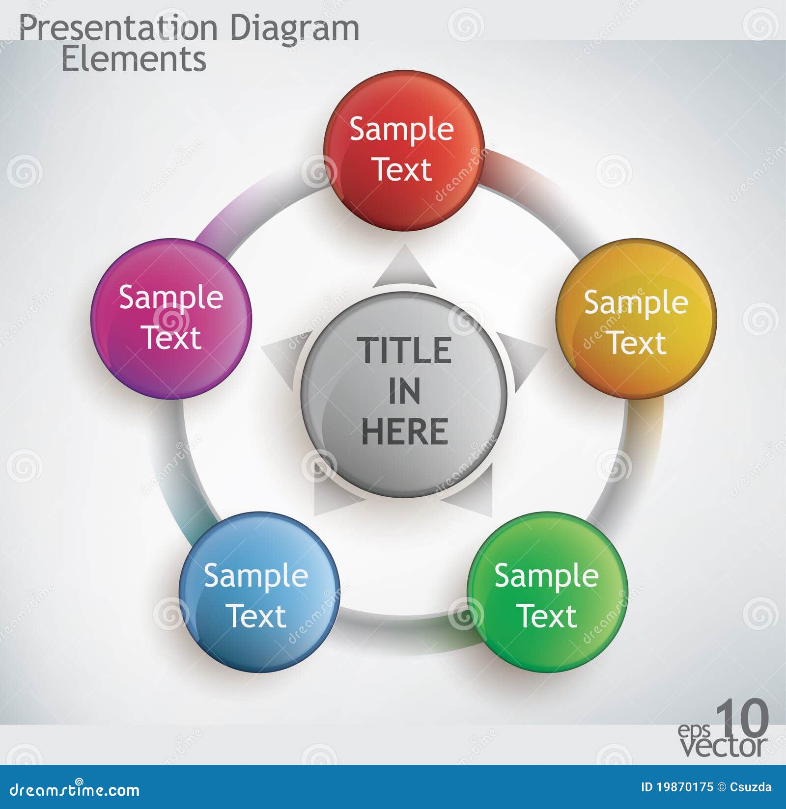 Diagram stock vector. Illustration of element, organization - 19870175