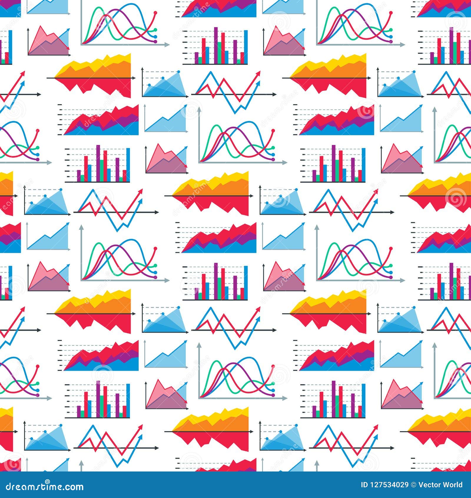 Diagram Chart Graph Elements Vector Business Infographic Flow Sheet ...