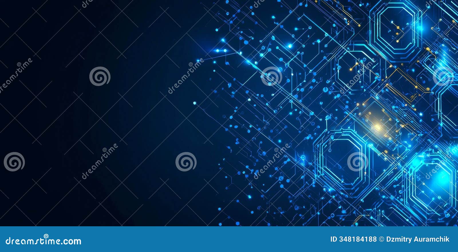 Diagram of Digital Technology Space with Grid Line Circuits and ...