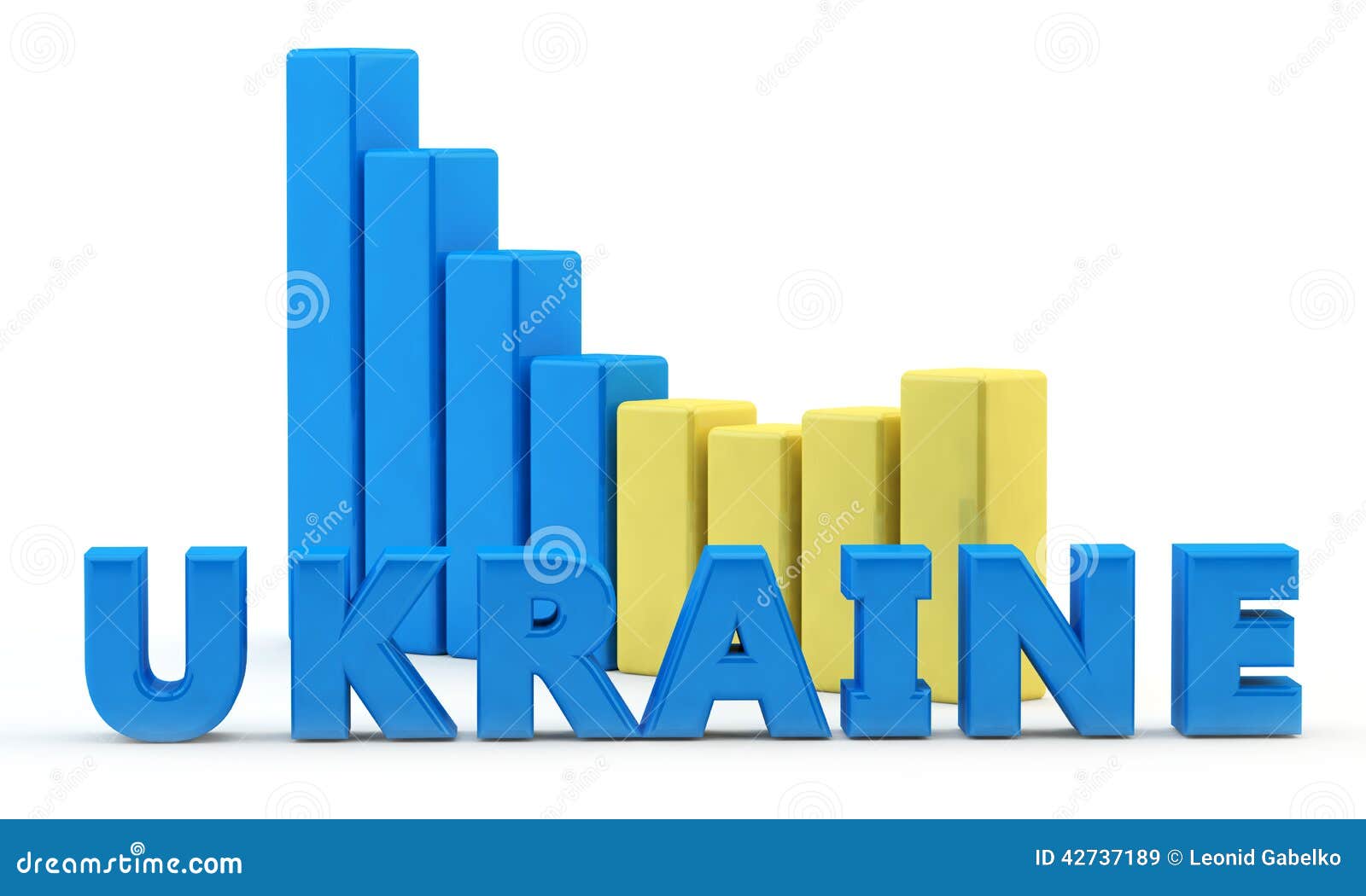 Diagram fall and rise stock illustration. Illustration of shiny - 42737189