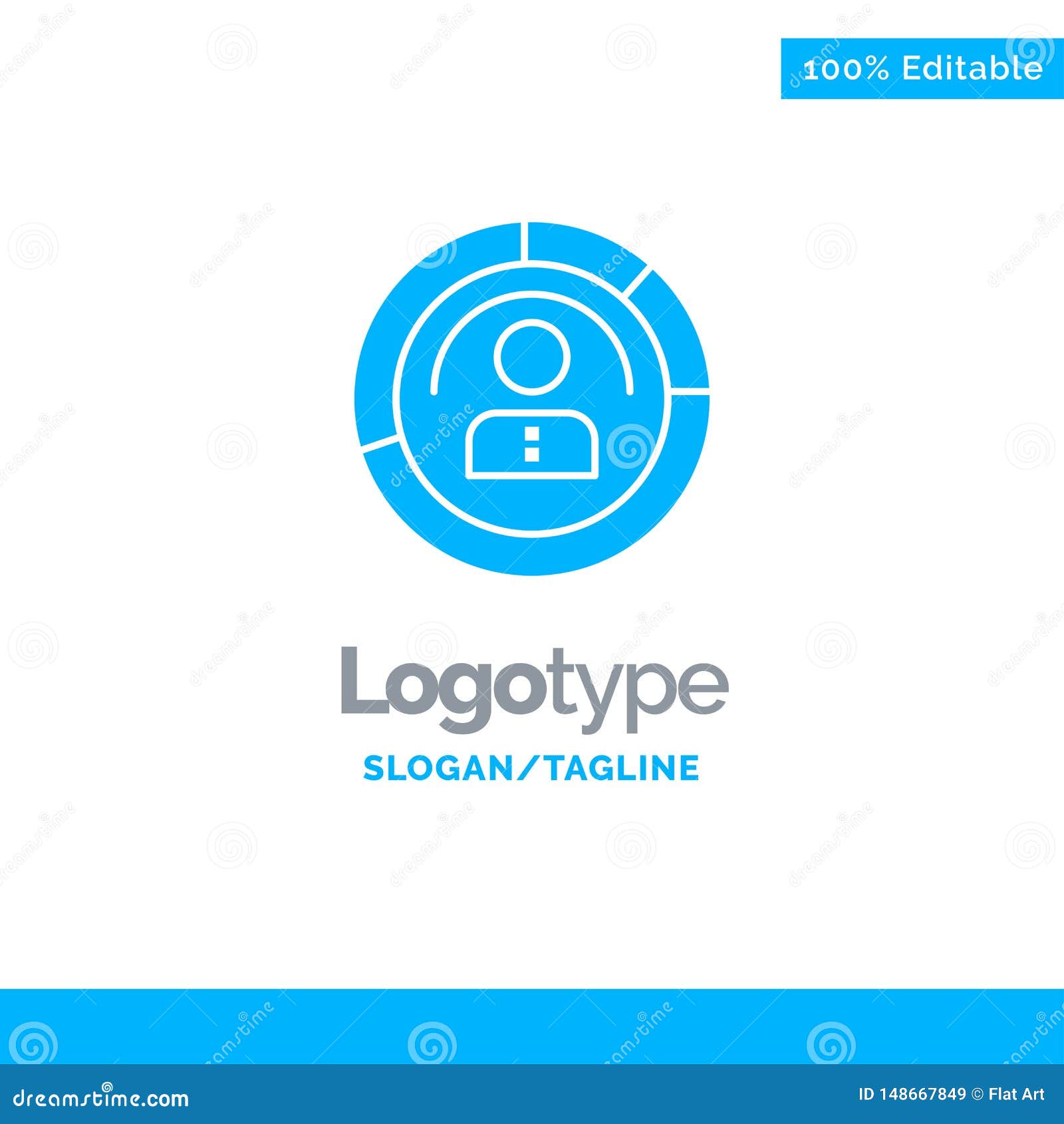 Diagram, Features, Human, People, Personal, Profile, User Blue Solid ...