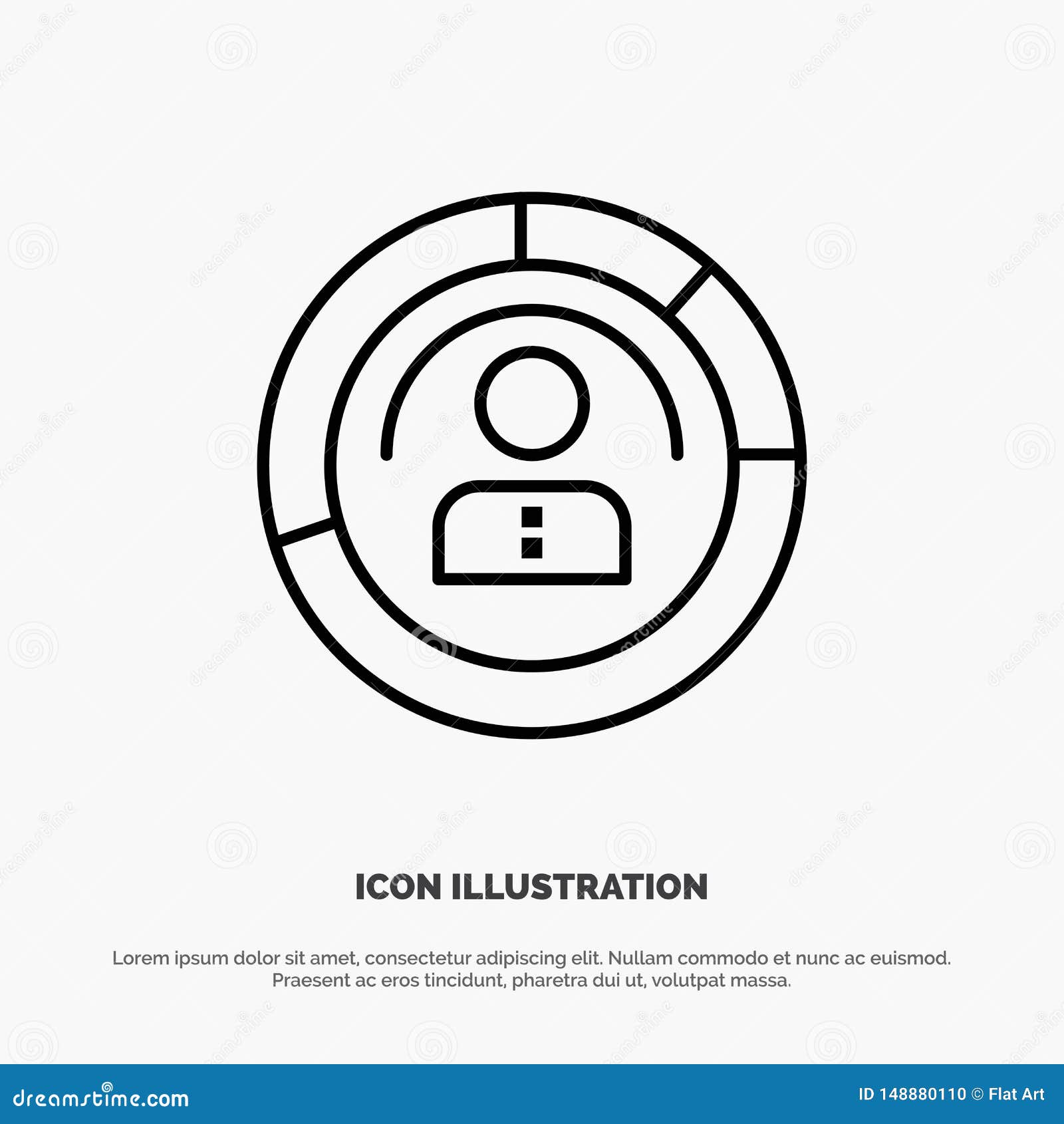 Diagram, Features, Human, People, Personal, Profile, User Line Icon ...