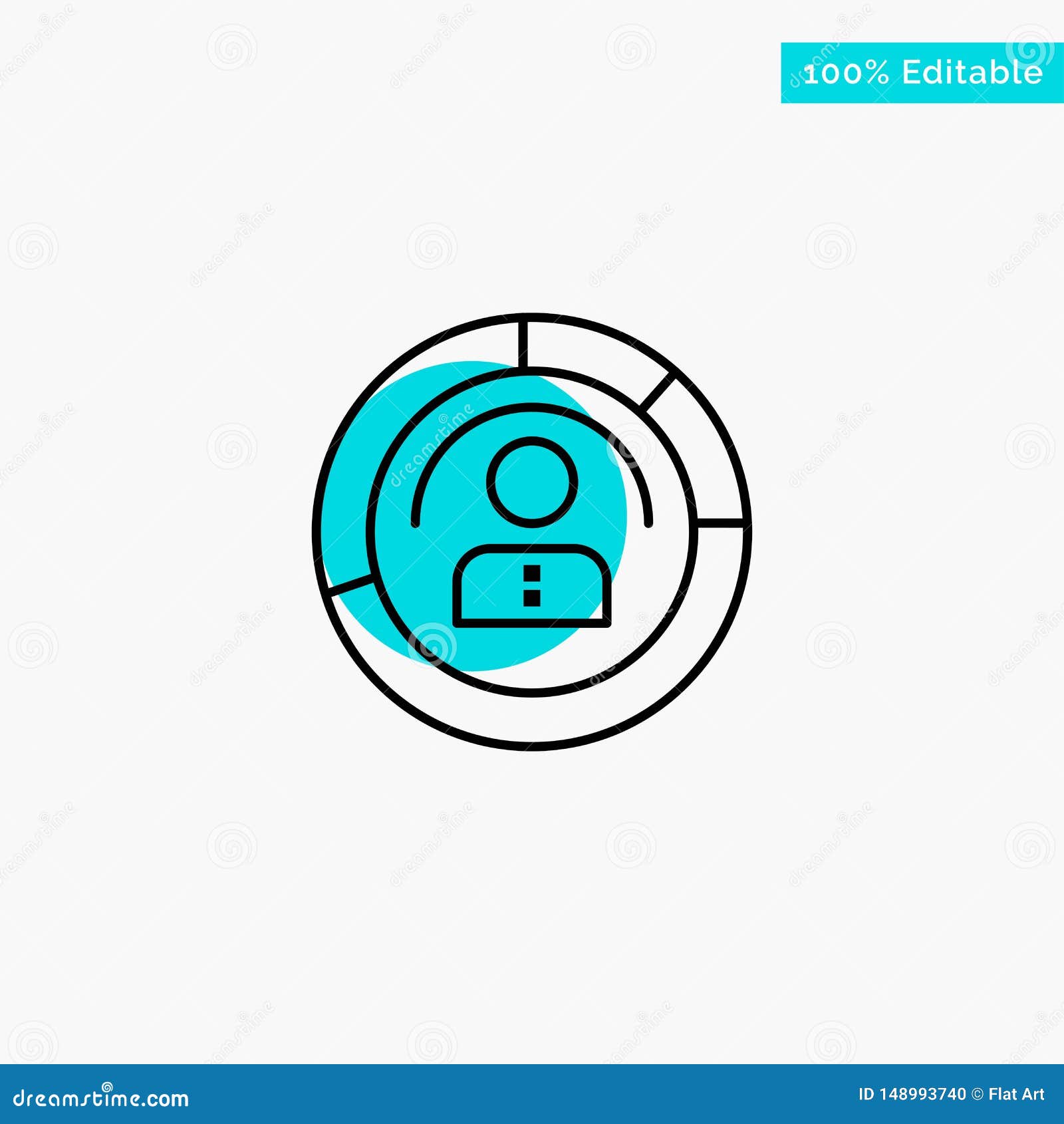 Diagram, Features, Human, People, Personal, Profile, User Turquoise ...