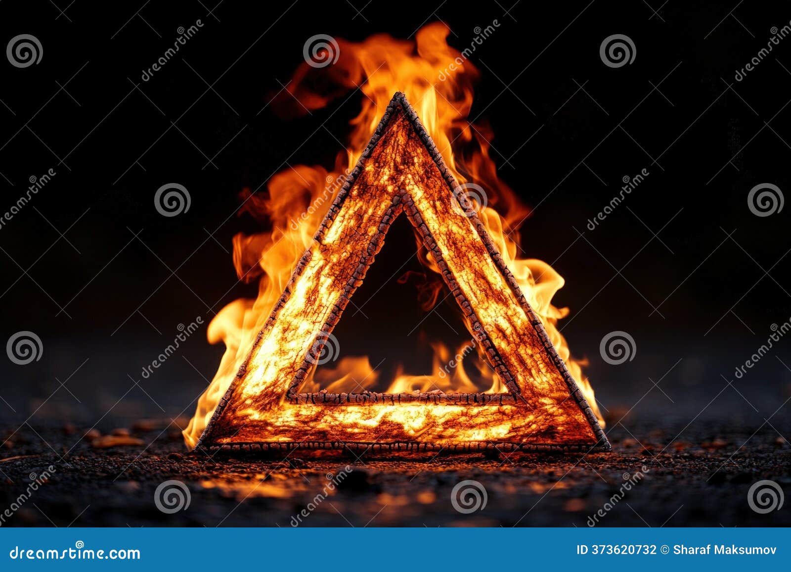A Diagram Of The Fire Tetrahedron, Educational And Technical, Safety ...