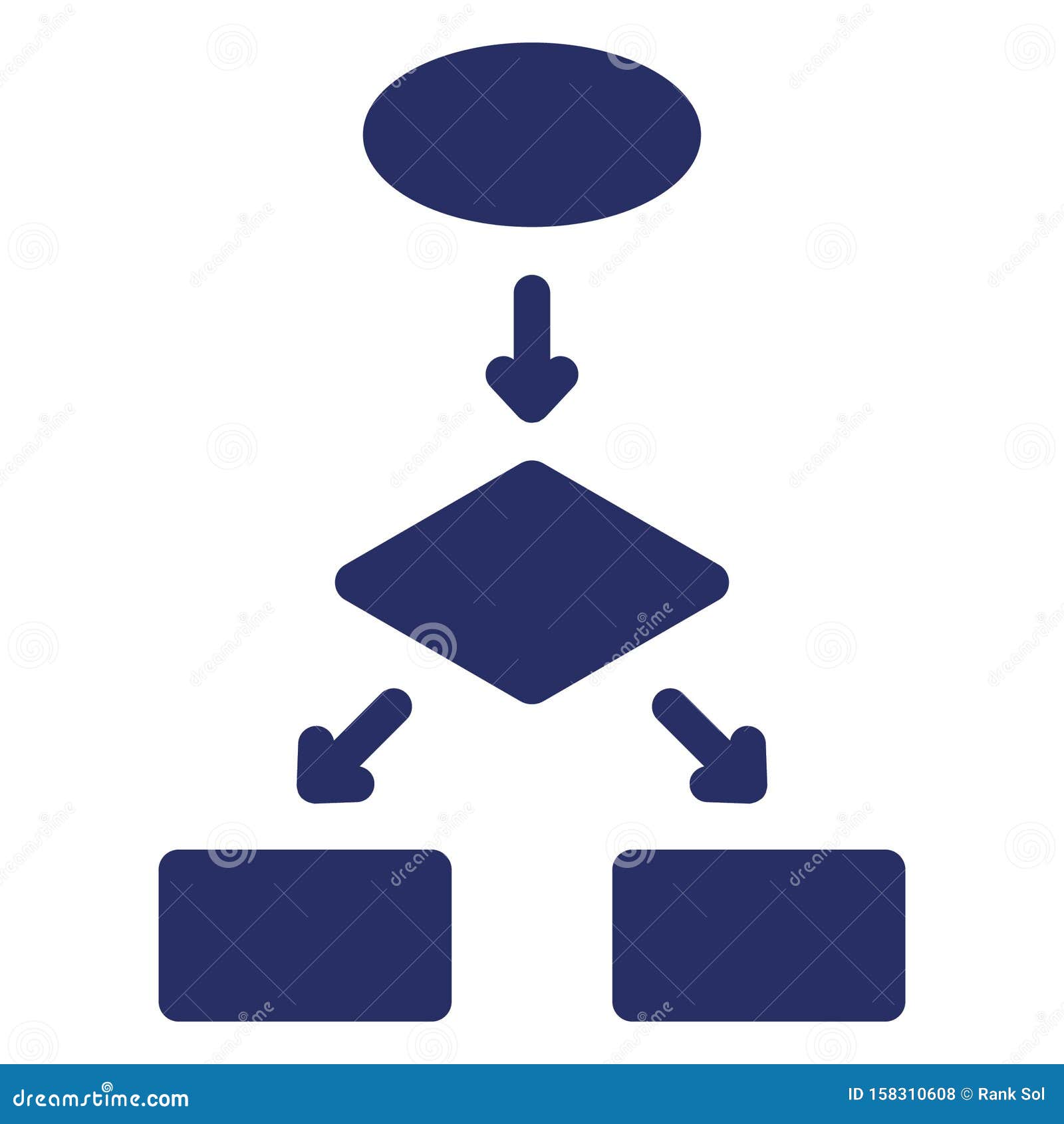 Flowchart Isolated Icon. Simple Element Illustration From Programming Concept Icons. Flowchart ...