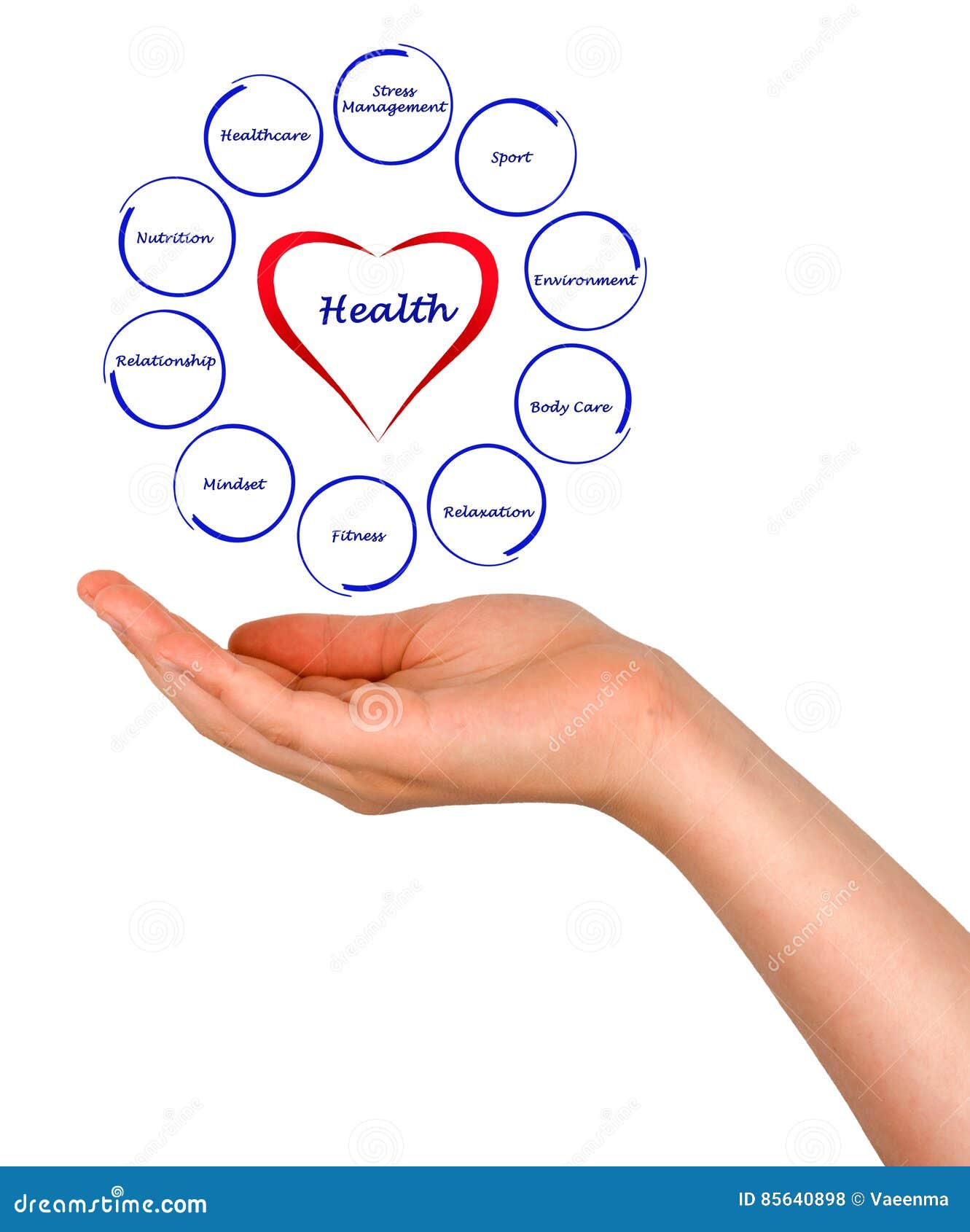 Diagram of health stock photo. Image of environment, colorful - 85640898
