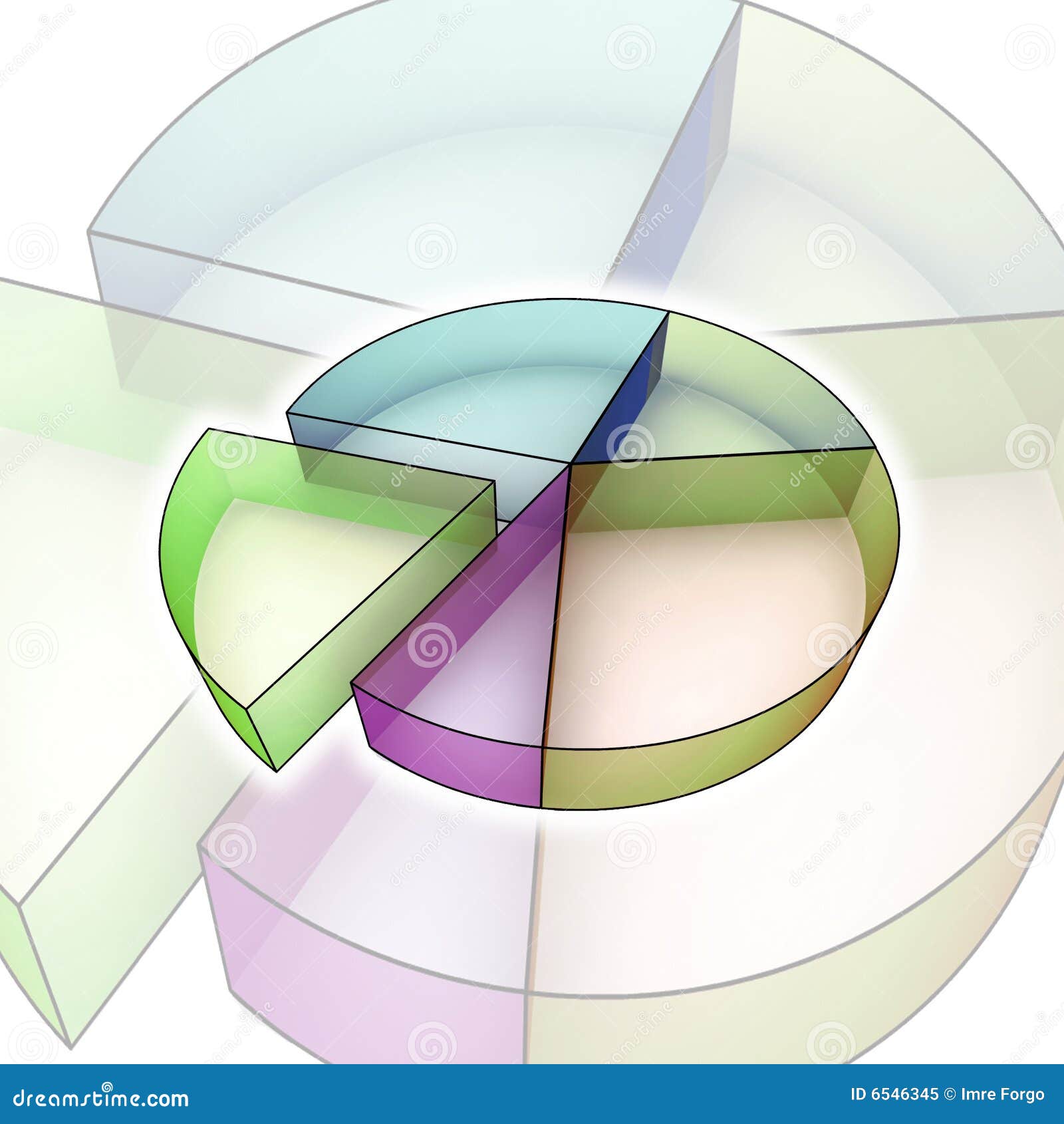 Diagram - illustration stock illustration. Illustration of profit - 6546345