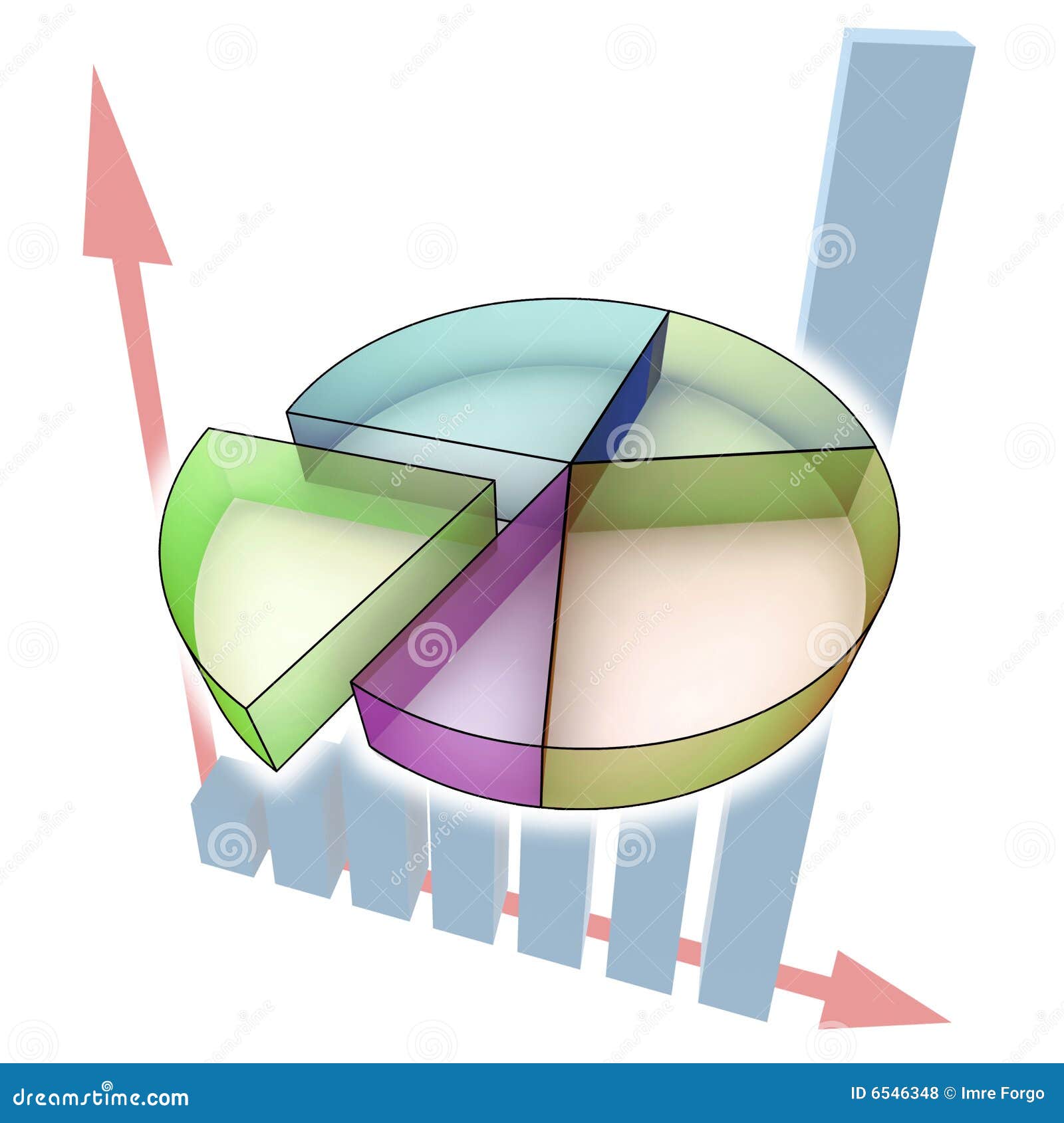 Diagram - illustration stock illustration. Illustration of market - 6546348