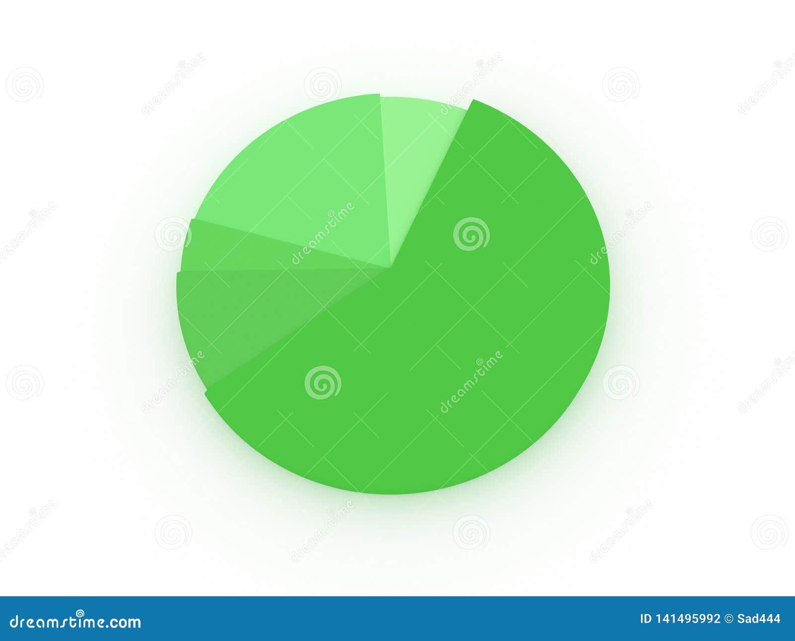 Diagram stock illustration. Illustration of money, green - 141495992