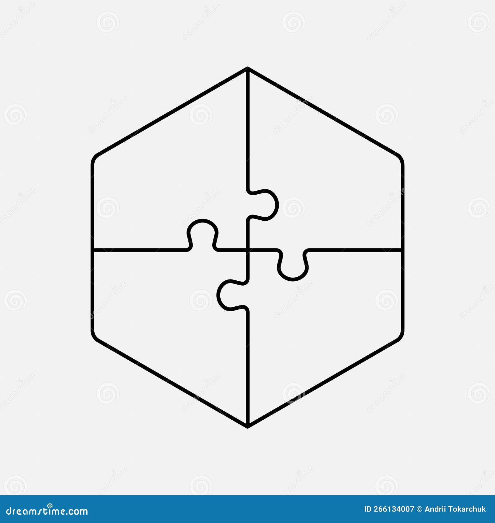 Diagram Infographic 4 Steps, Hexagon Puzzle Jigsaw Stock Vector ... Diagram Infographic 4 Steps, Hexagon Puzzle Jigsaw Stock Vector ...
