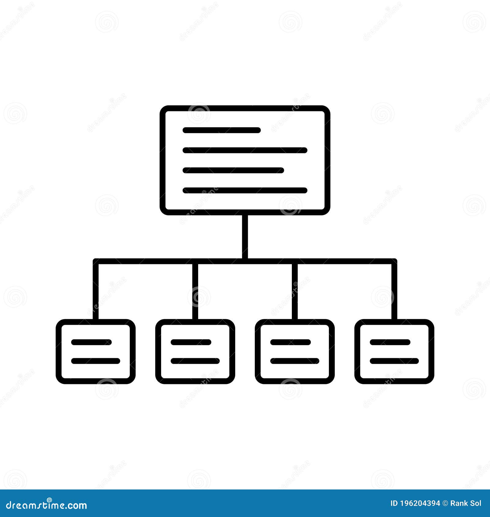 Diagram Line Vector Icon Which Can Easily Modify or Edit Stock Vector ...