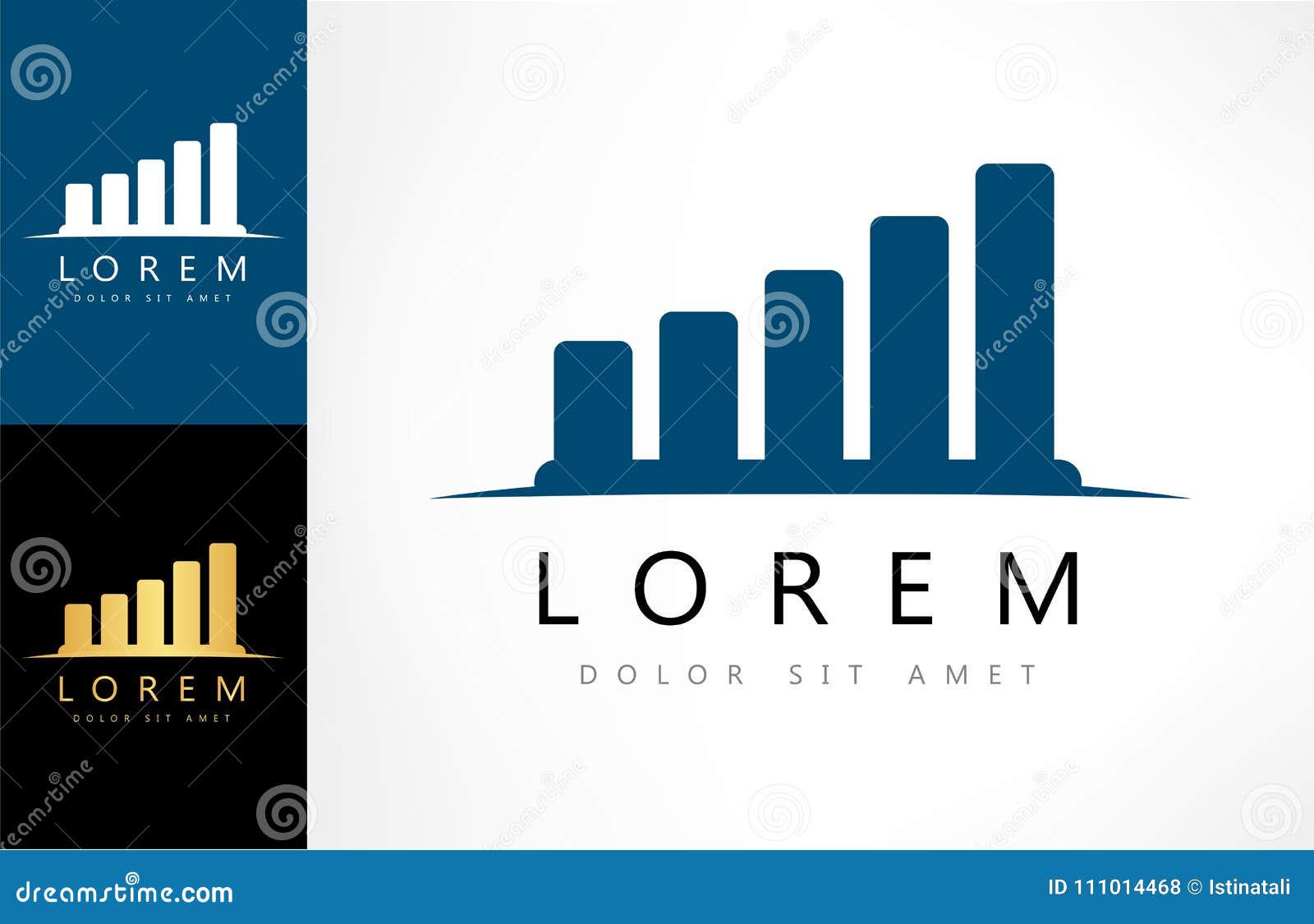 Diagram logo vector stock vector. Illustration of improvement - 111014468