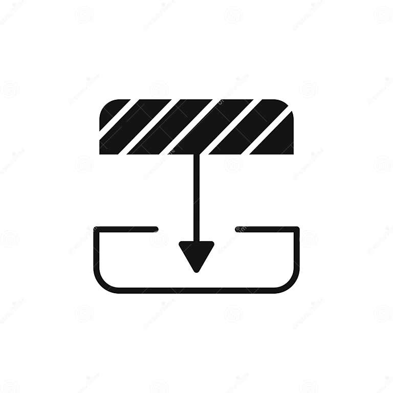 Diagram Next Icon Isolated on White Background Stock Vector - Illustration of design, simple ...