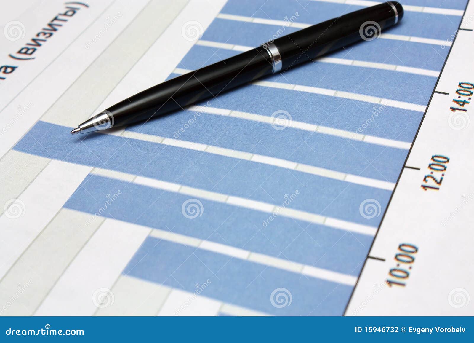 Diagram with pen stock photo. Image of organization, card - 15946732