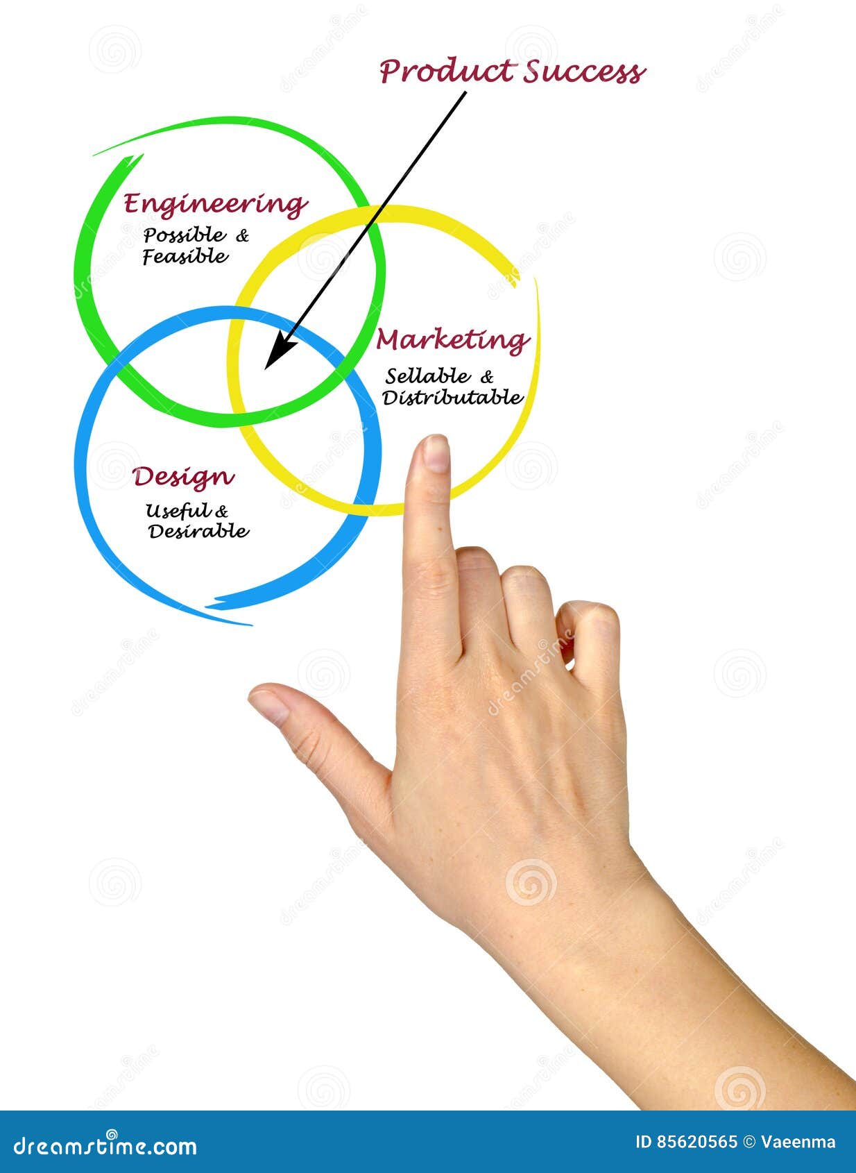 Diagram of product success stock image. Image of expert - 85620565