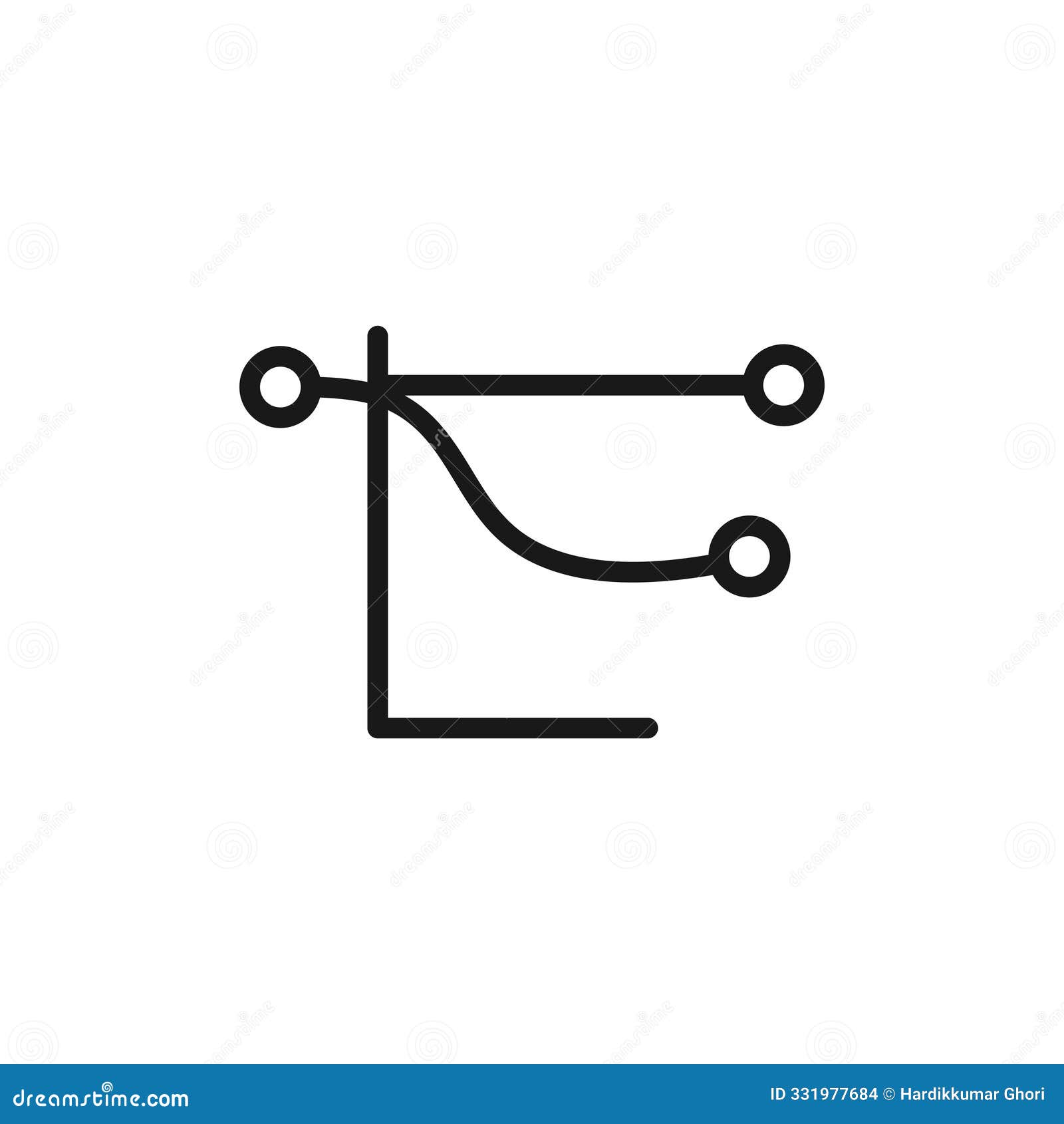 Diagram Sankey Icon Vector Illustration | CartoonDealer.com #331977684