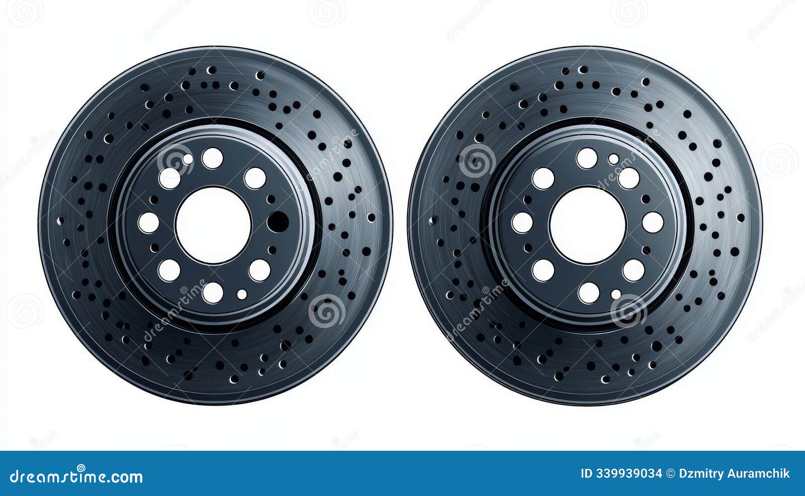 Diagram Showing a Car Brake Disc with a Caliper Stock Photo - Image of ...