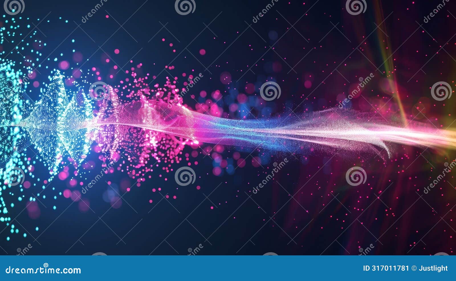 A Diagram Showing the Electromagnetic Spectrum with Virtual Particles ...