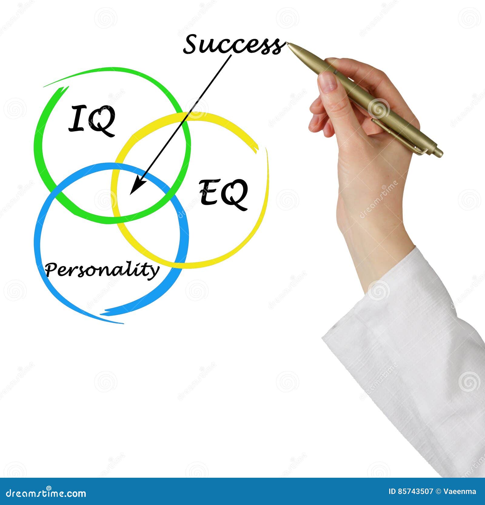 Diagram of success stock image. Image of person, personality - 85743507