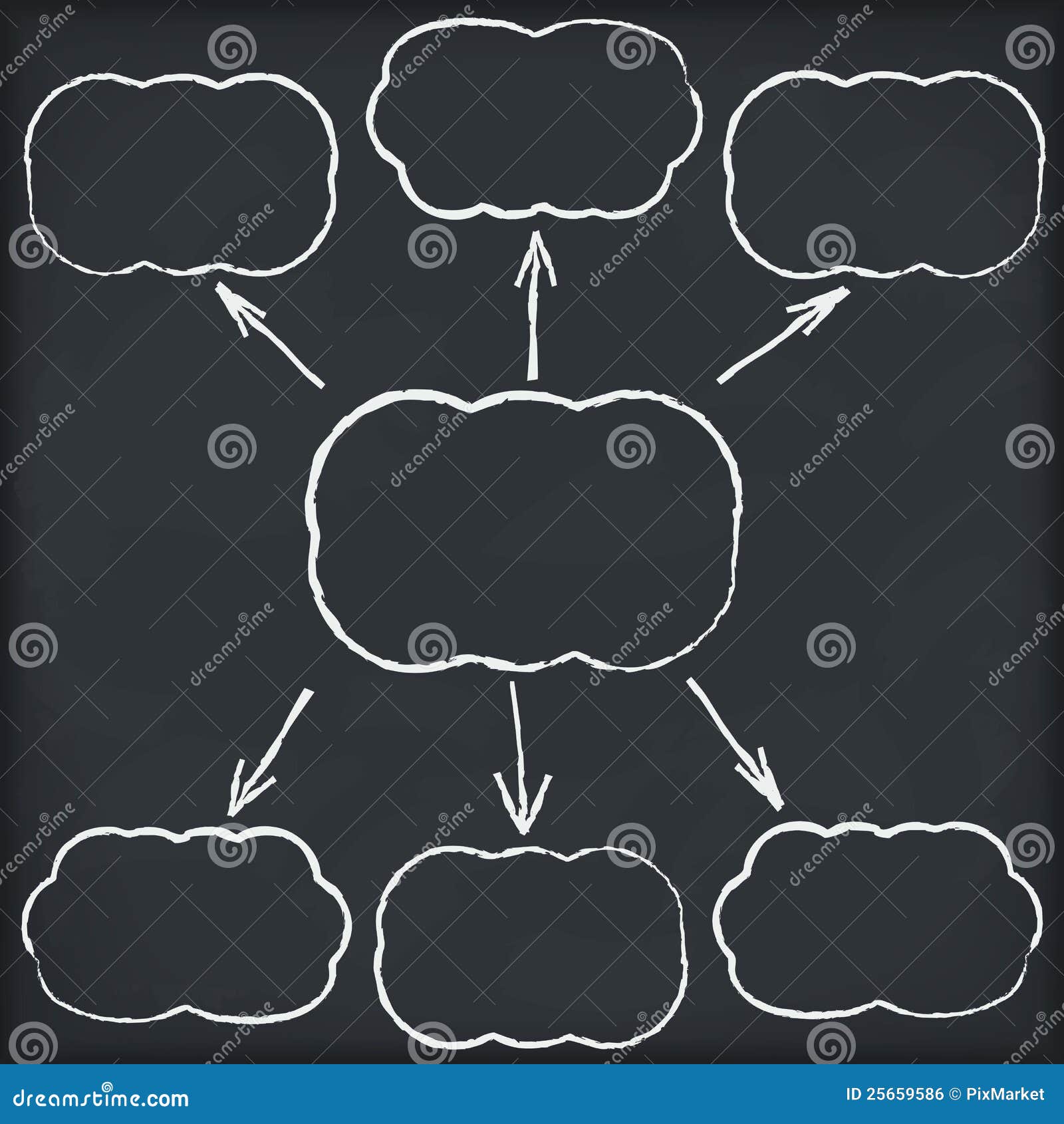 Blank Diagram Of Classification Stock Image | CartoonDealer.com #23460067