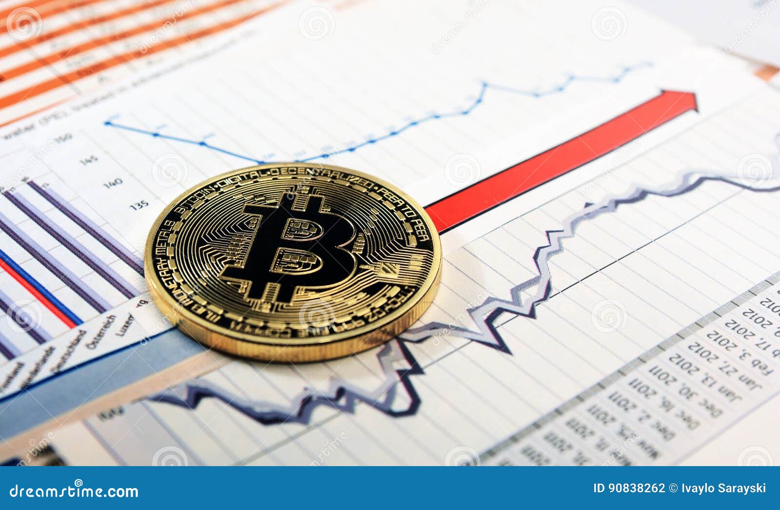 Diagrama Crypto De La Moneda De Bitcoin Foto de archivo - Imagen de ...