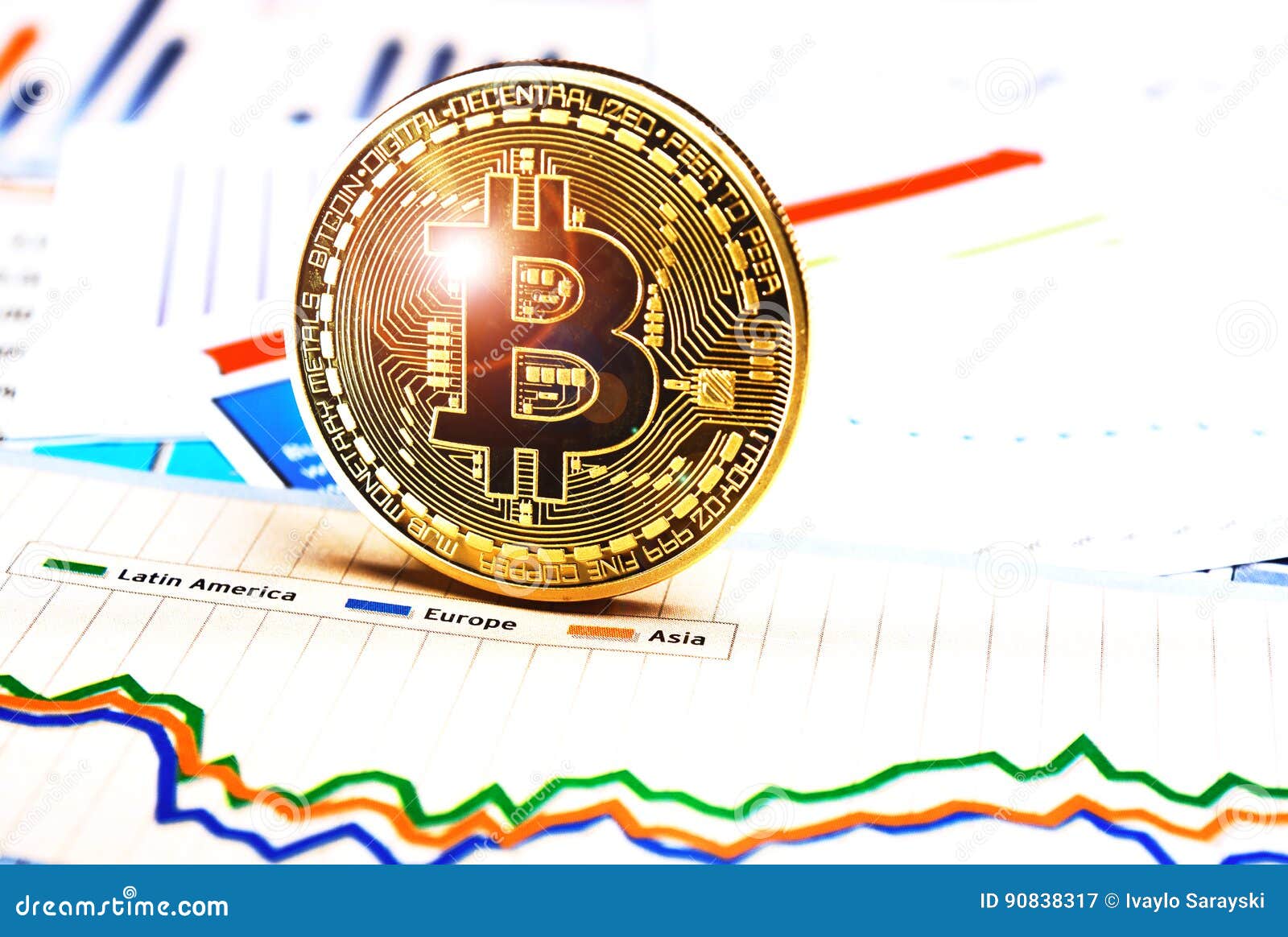 Diagrama Crypto De La Moneda De Bitcoin Imagen de archivo - Imagen de ...