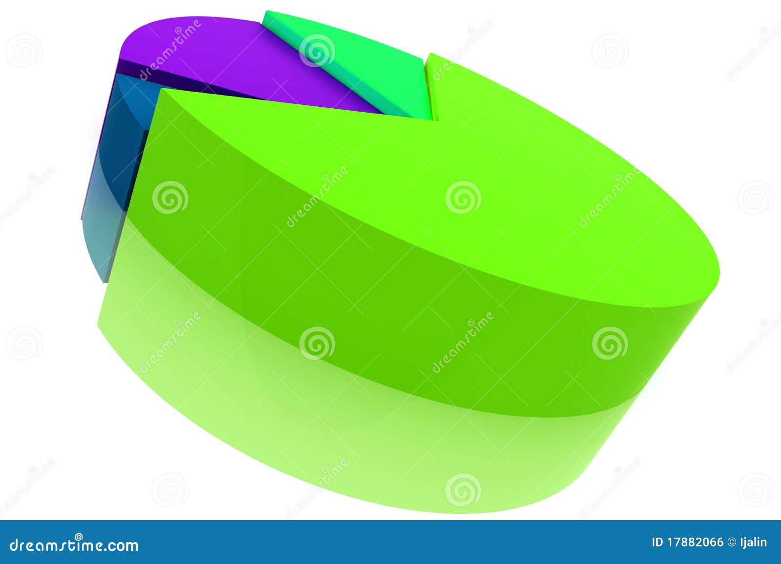 Diagrama De Empanada Del Color Imagen. Imagen: 17882066