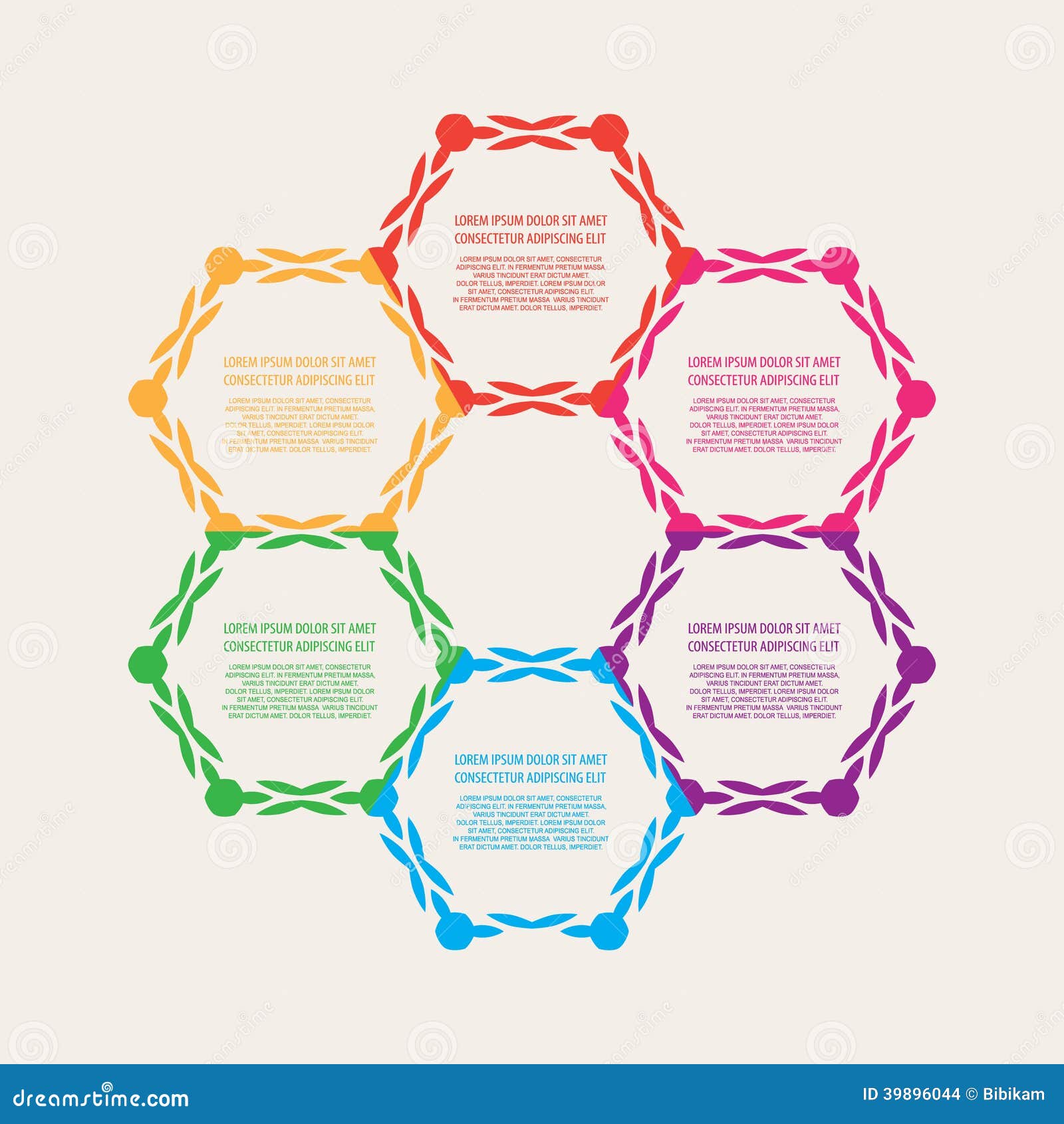 Diagrama Decorativo, Esquema, Infographics Ilustración del Vector ...