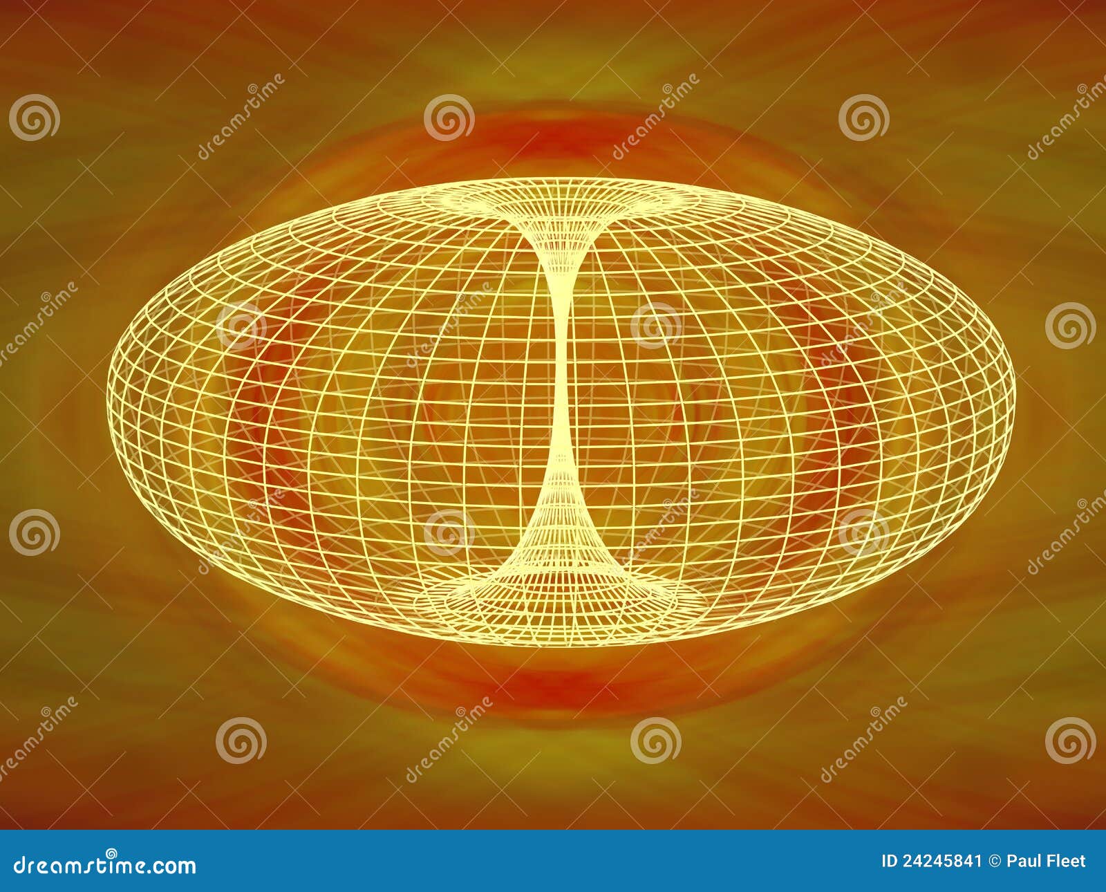 Diagrama del Wormhole stock de ilustración. Ilustración de relatividad ...