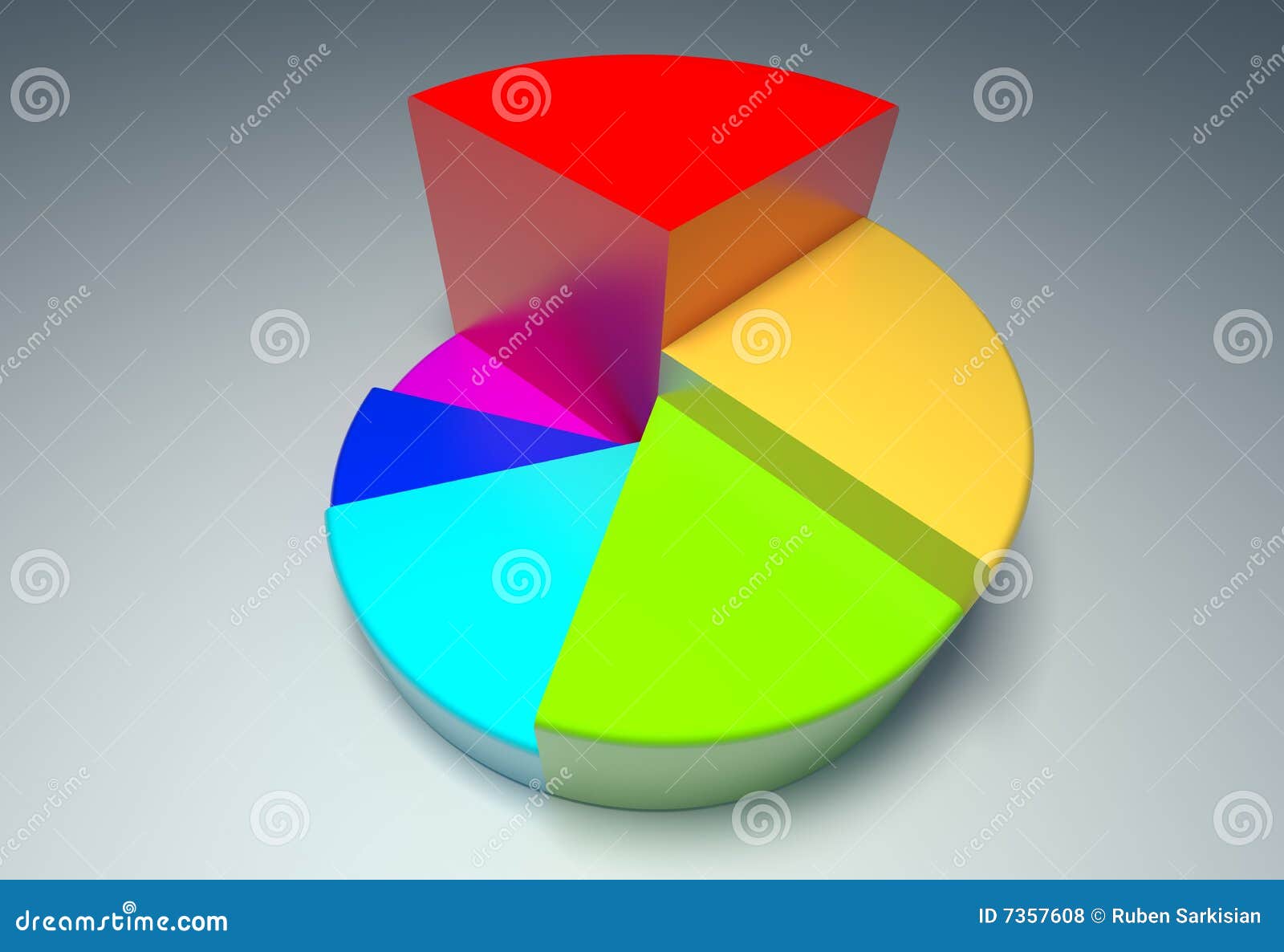 Diagramm stock illustration. Illustration of corporate - 7357608