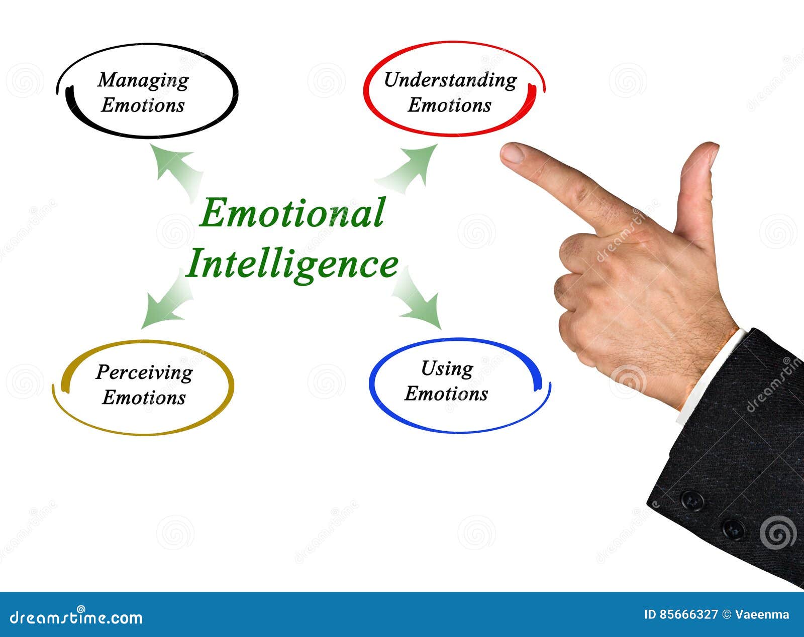 Diagramm Der Emotionalen Intelligenz Stockbild - Bild von gefühl ...