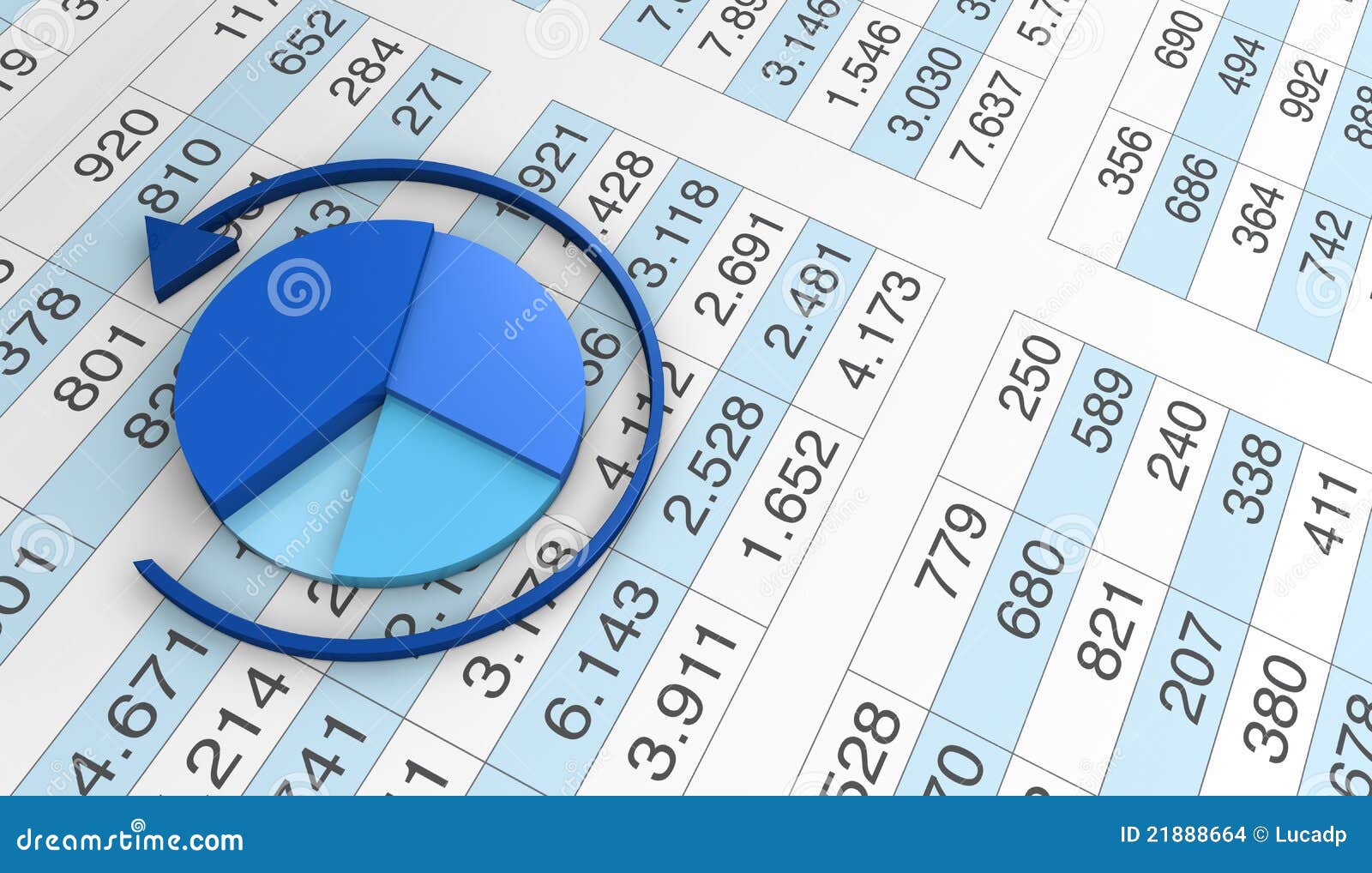 Diagramm Und Kalkulationstabelle Stock Abbildung - Illustration von ...
