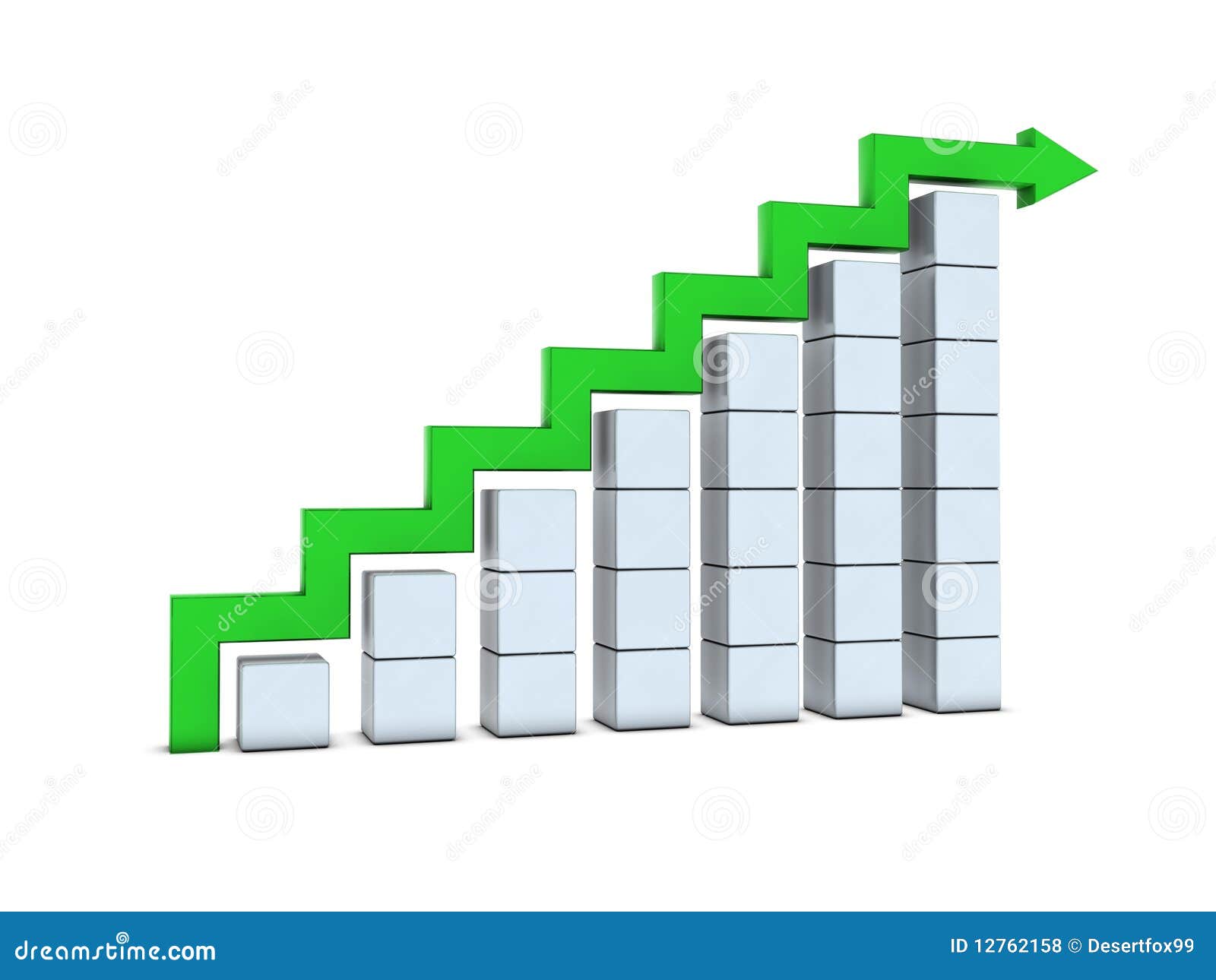 Diagramma con la freccia illustrazione di stock. Illustrazione di ...