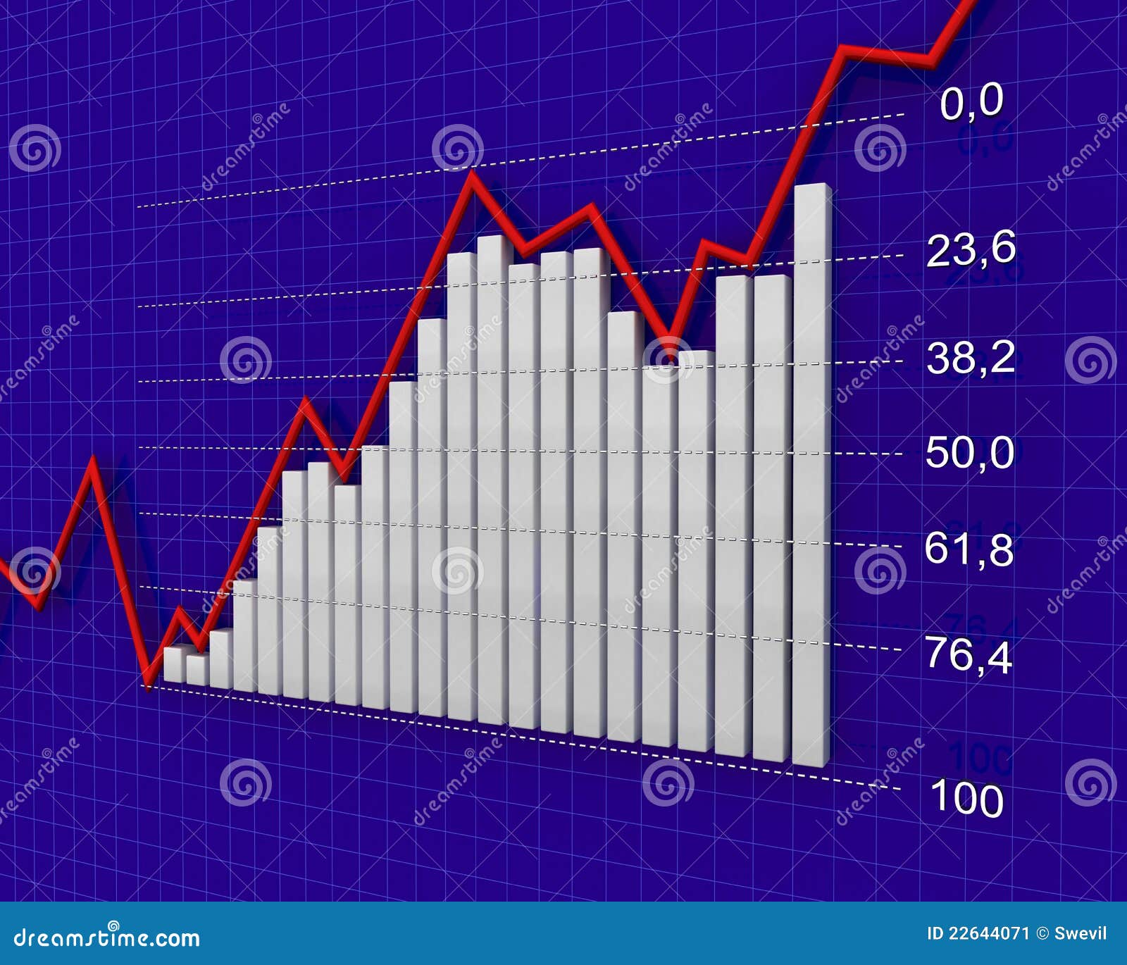 Diagramma, Schema (numero Di Fibonacci) Illustrazione di Stock ...
